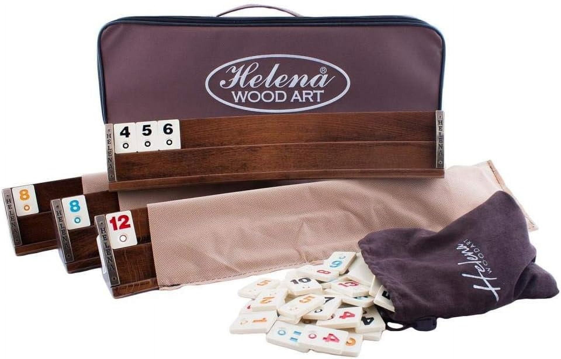 Wooden Oval Rummy Board Game Set - Walmart.com