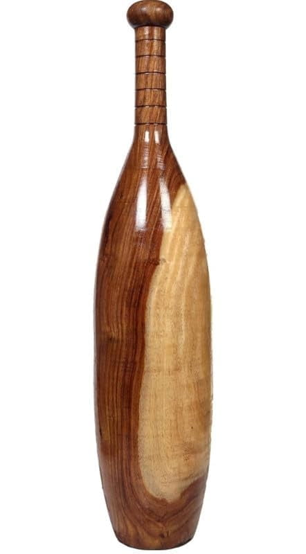 Wooden Oval Shape Mugdar | Clubbell Exercise Equipment | Indian Club ...