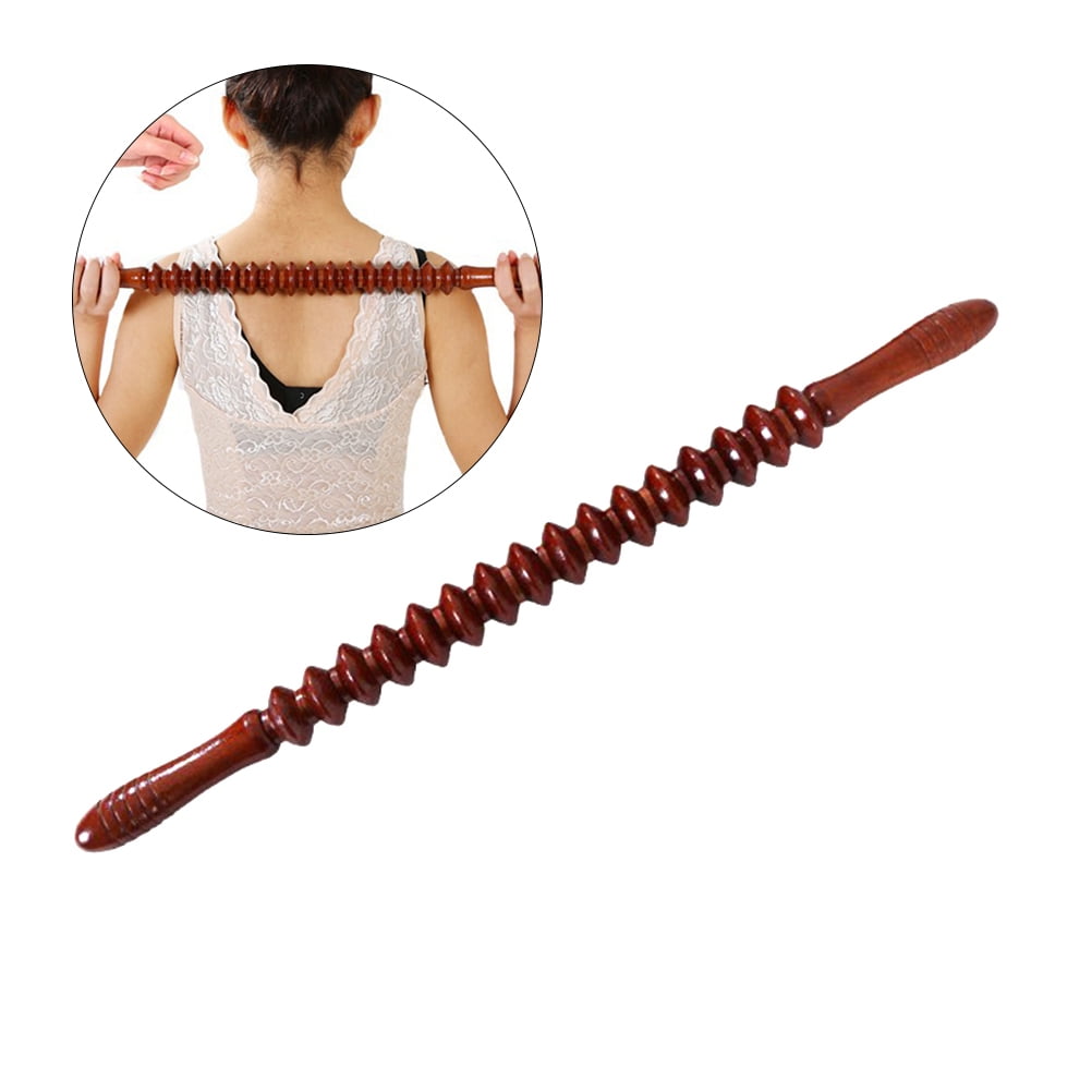 MOKKHNB Yoga Meridian Rod Wood Adults Personal Care 1Pcs 20.9x1.6x1.6in ...