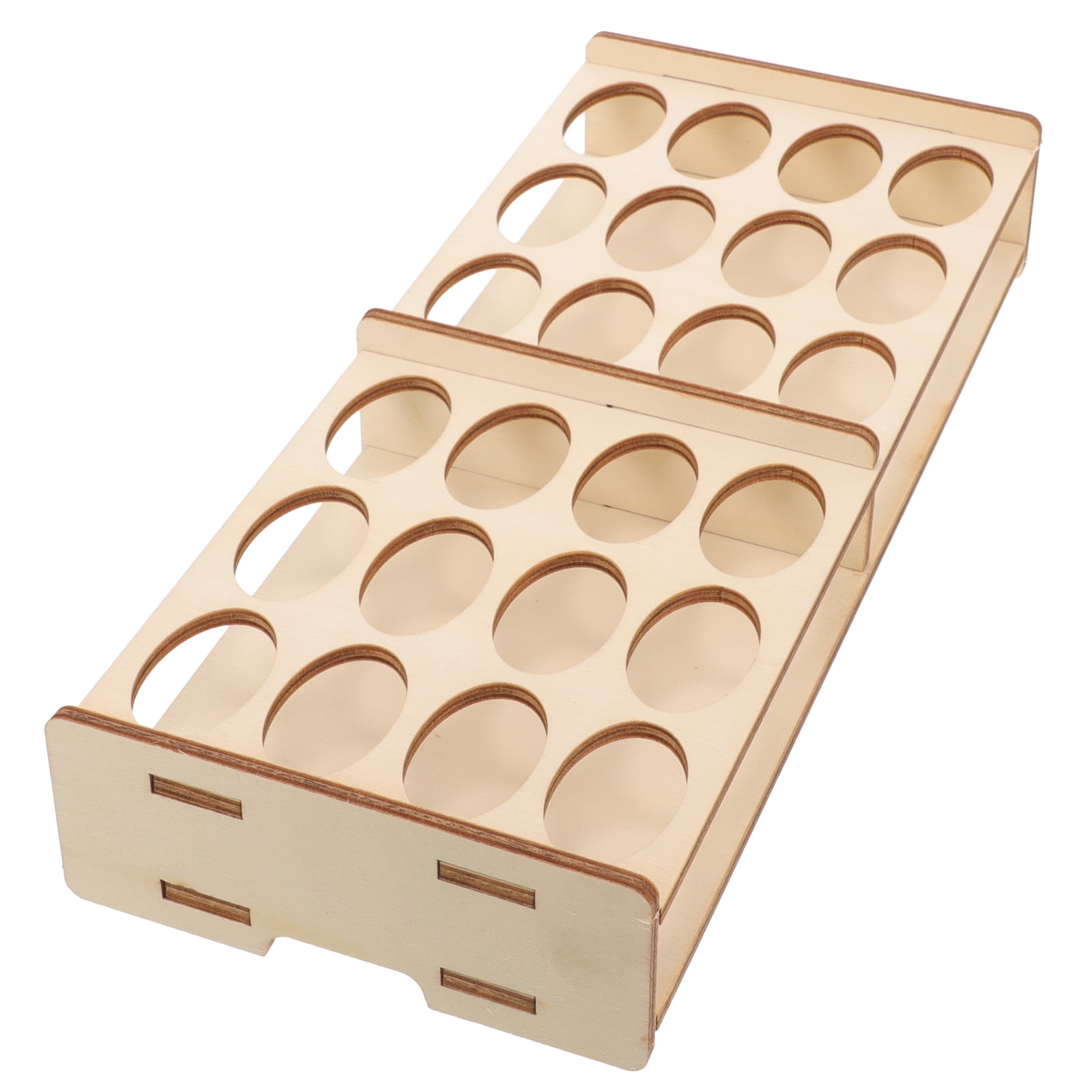 Wooden Paint Rack Storage Stand Pigment Holder Home Ink Bottle Rack ...