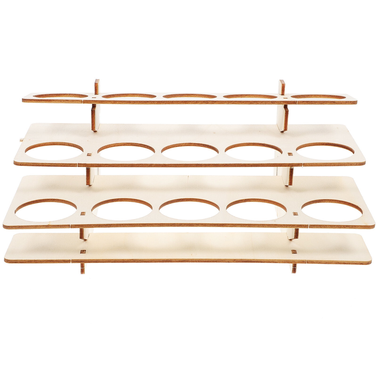 Wooden Paint Rack Storage Stand Pigment Holder Home Ink Bottle Storage ...