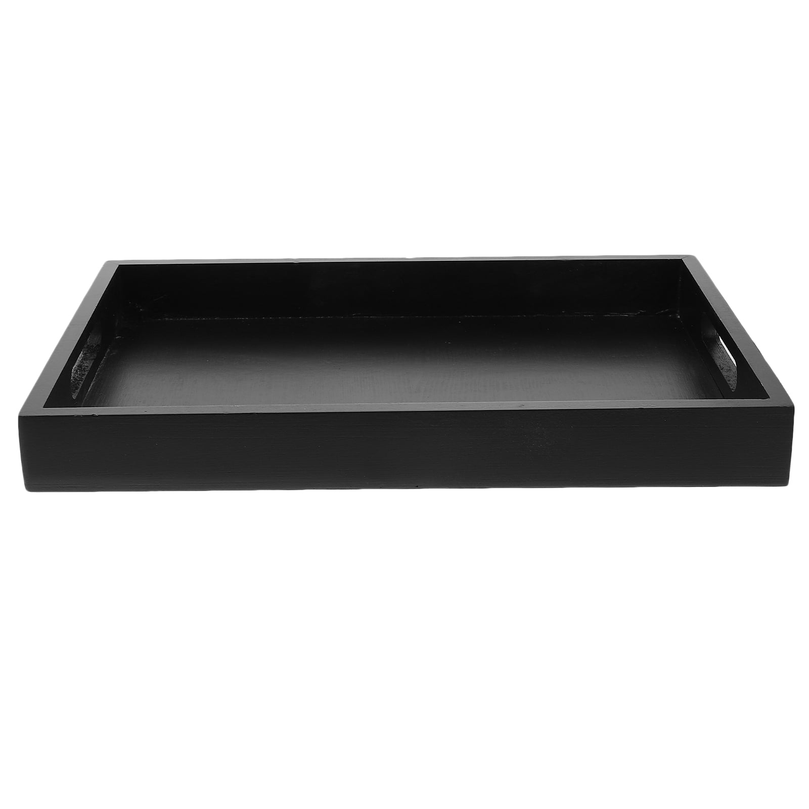 Wooden Pallets Black Serving Platters Tray Party Trays Bread Fruit Dish ...