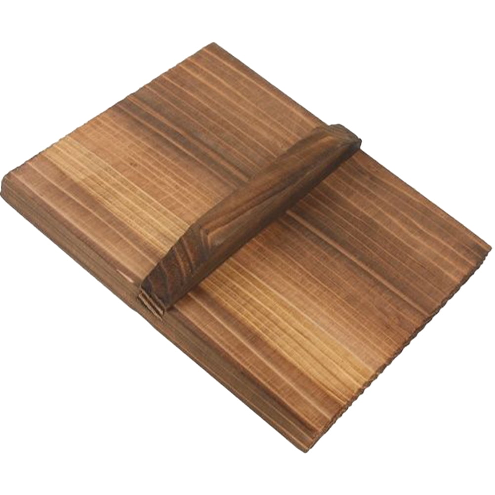 HAMPPLIES Japanese Lid Wooden Pot Cover Brown 1Set 7.27X5.31X1.38in ...