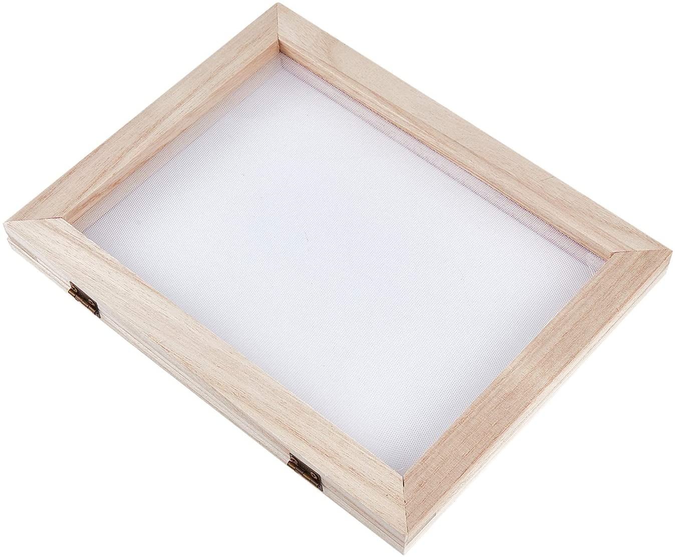 Wooden Paper Making Papermaking Mould Frame Screen Large Tools for ...