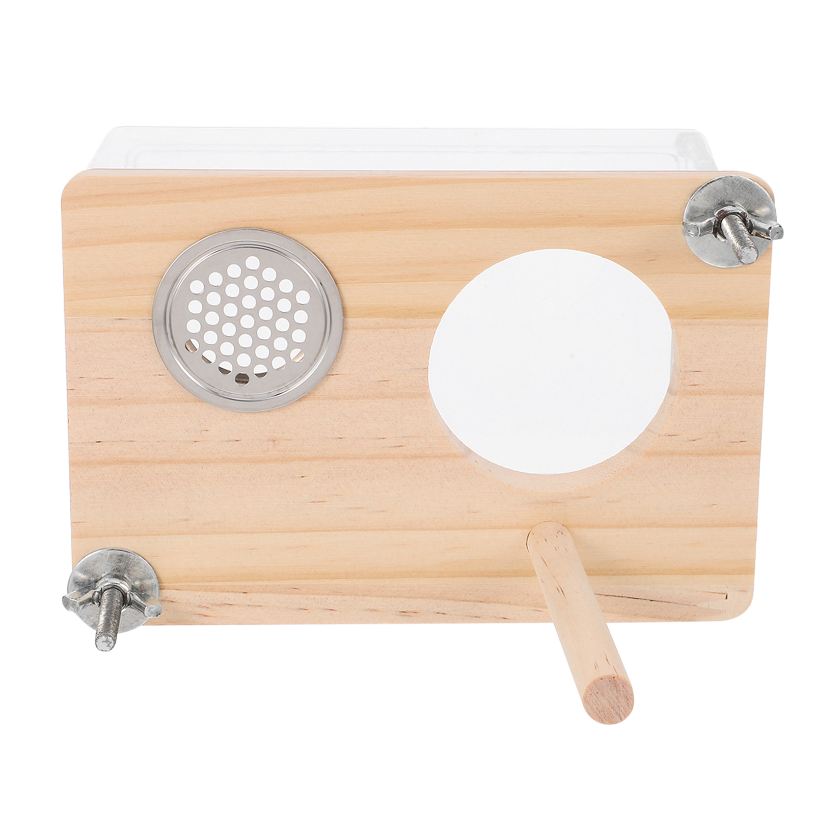 Wooden Parrot Nest Box Breeding House for Parakeets Comfortable Habitat ...