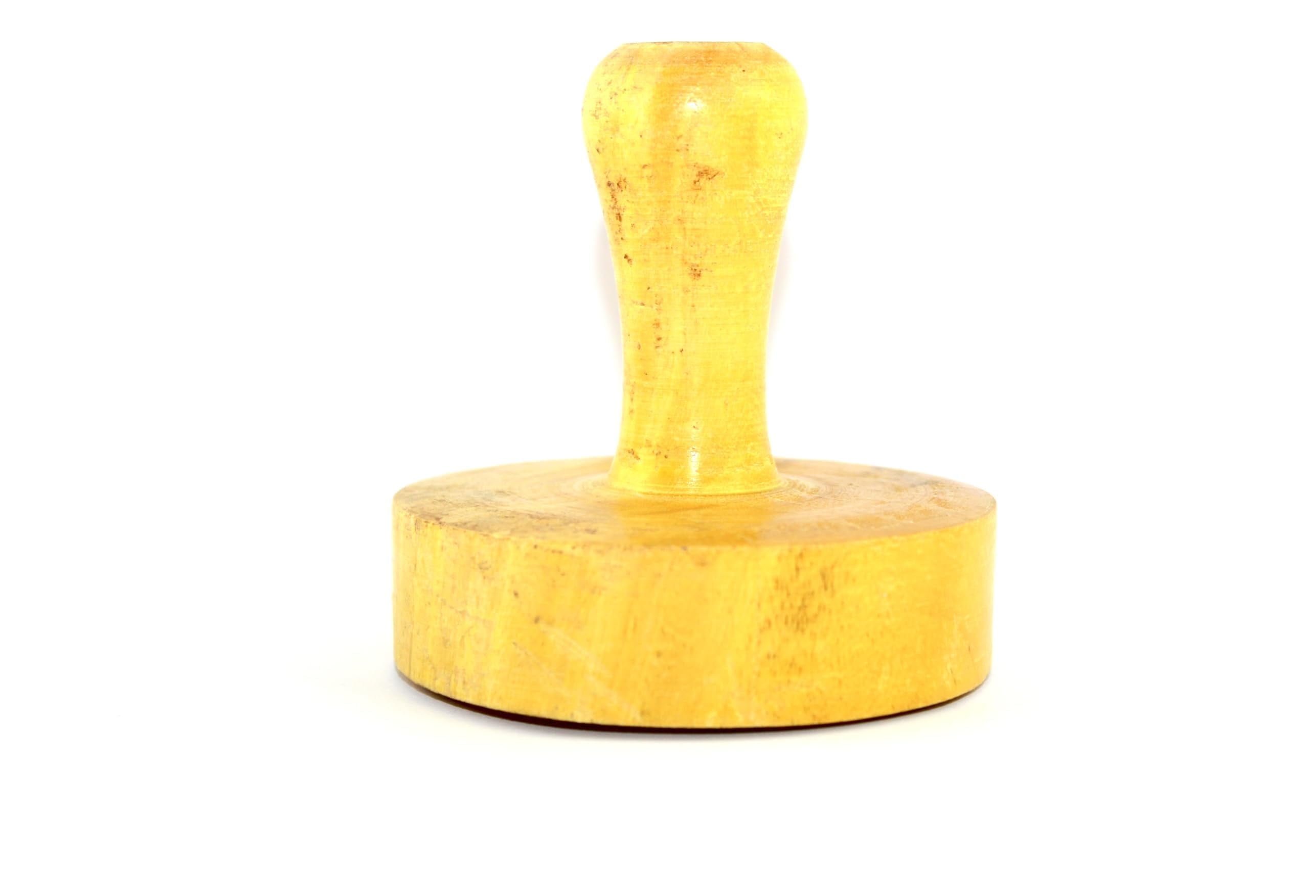 Wooden Patato Masher,Roti Presser,Bhakhri,khakhra chapati ,Potato ...