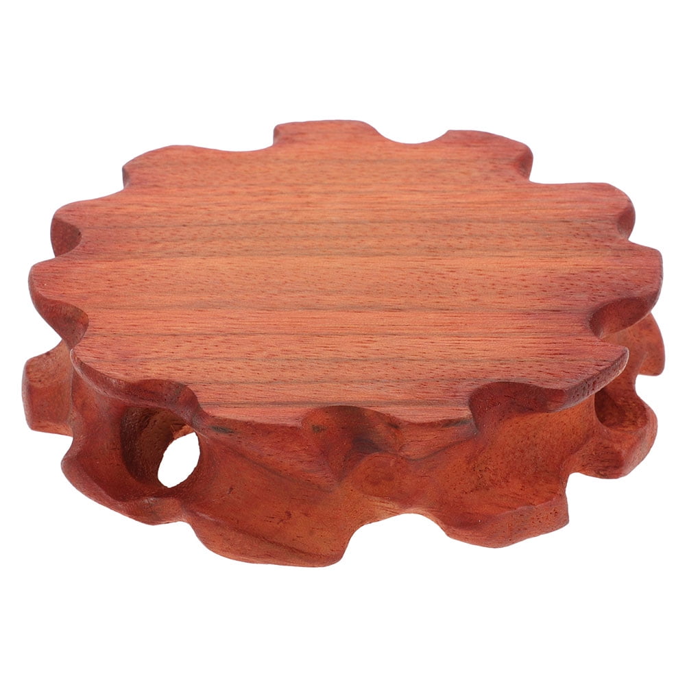 Wooden Pedestal Stand For Crystal Sphere Bonsai Tabletop Plant Stand ...