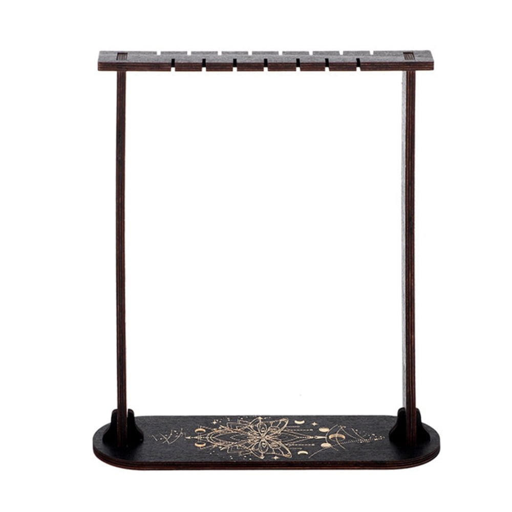 Wooden Pendulum Display Stand Crystal Display Shelf for Stones Rocks ...