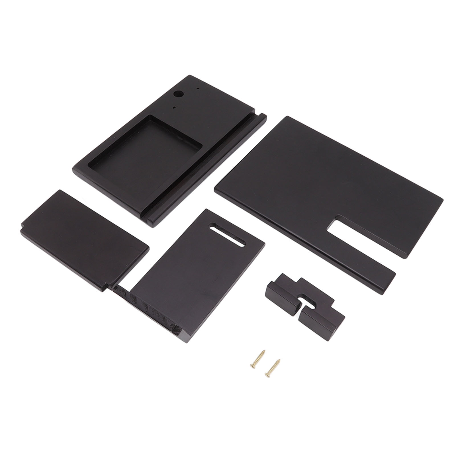 Wooden Phone Docking Station, Retro Style Home Nightstand with Glasses ...