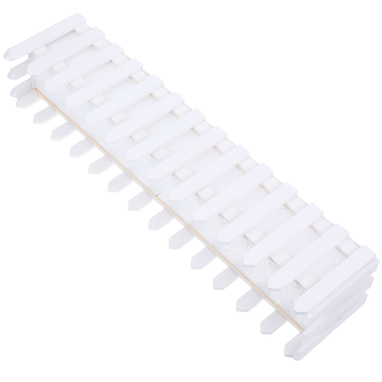 Wooden Picket Fence Planter Rectangle Flower Pot Plush Pendant ...