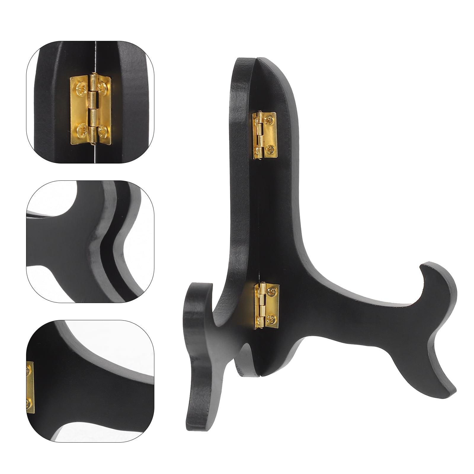 Wooden Picture Frame Stand Plate Display Rack Desktop Menu Display ...