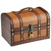 Pirate Treasure Chest Storage Box Umbus 122x71x71 Durable Wood ...