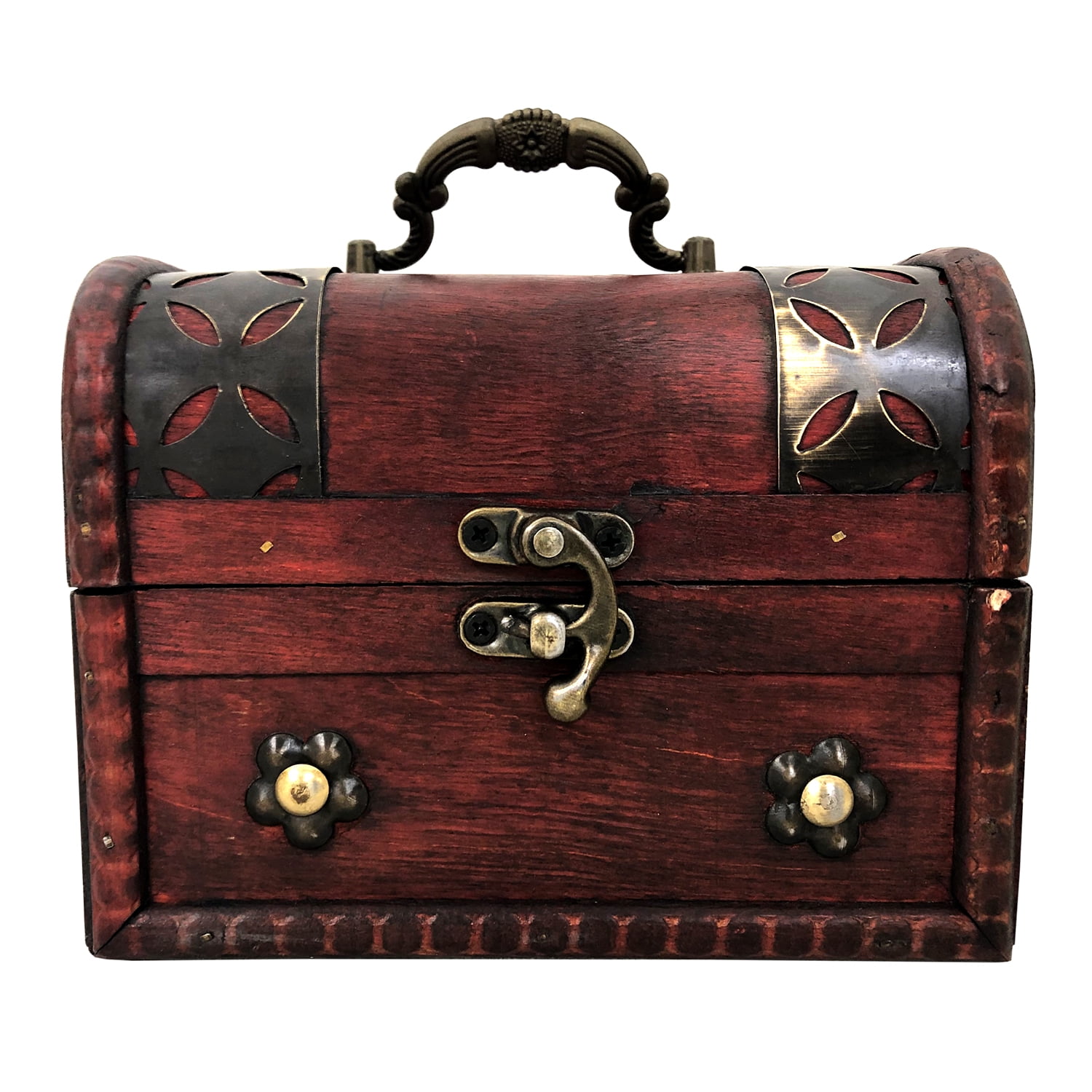 Wooden Pirate Treasure Chest Start Your Adventure - Walmart.com