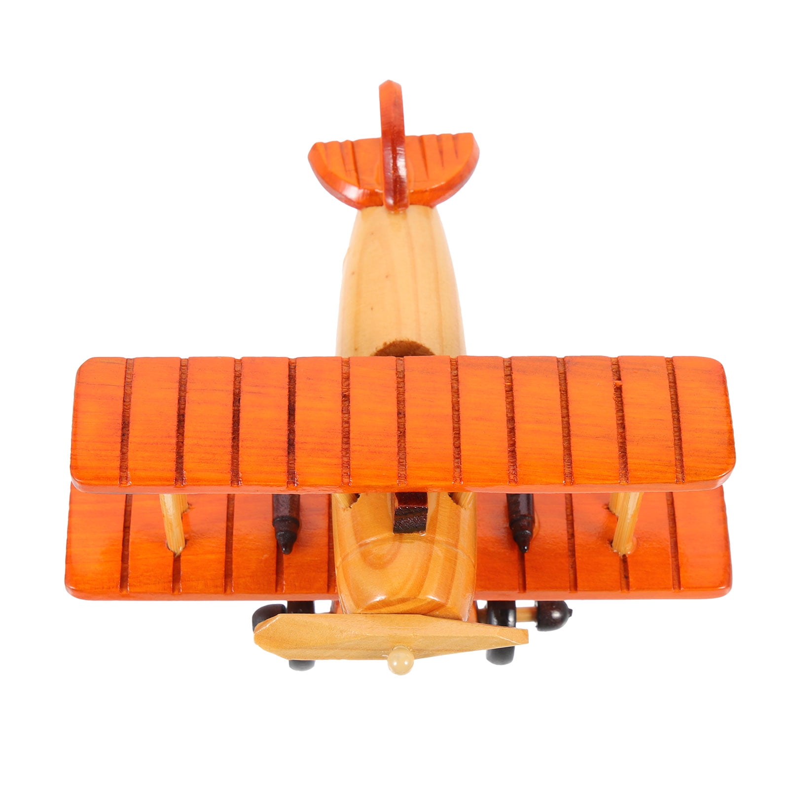 Wooden Plane Decor Vintage Model Planes Aviation Office Child - Walmart.com