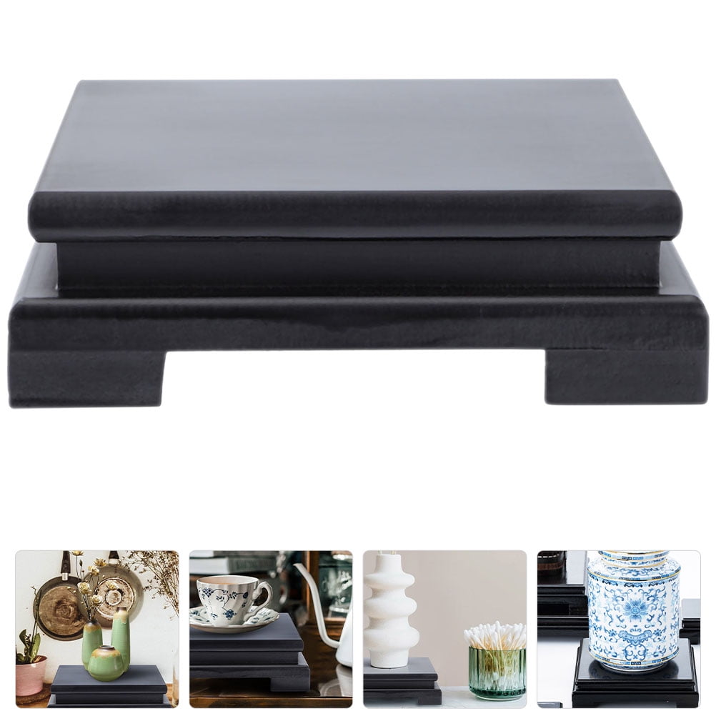 Wooden Plant Riser Plant Stand Potted Plants Riser Vase Display Stand ...