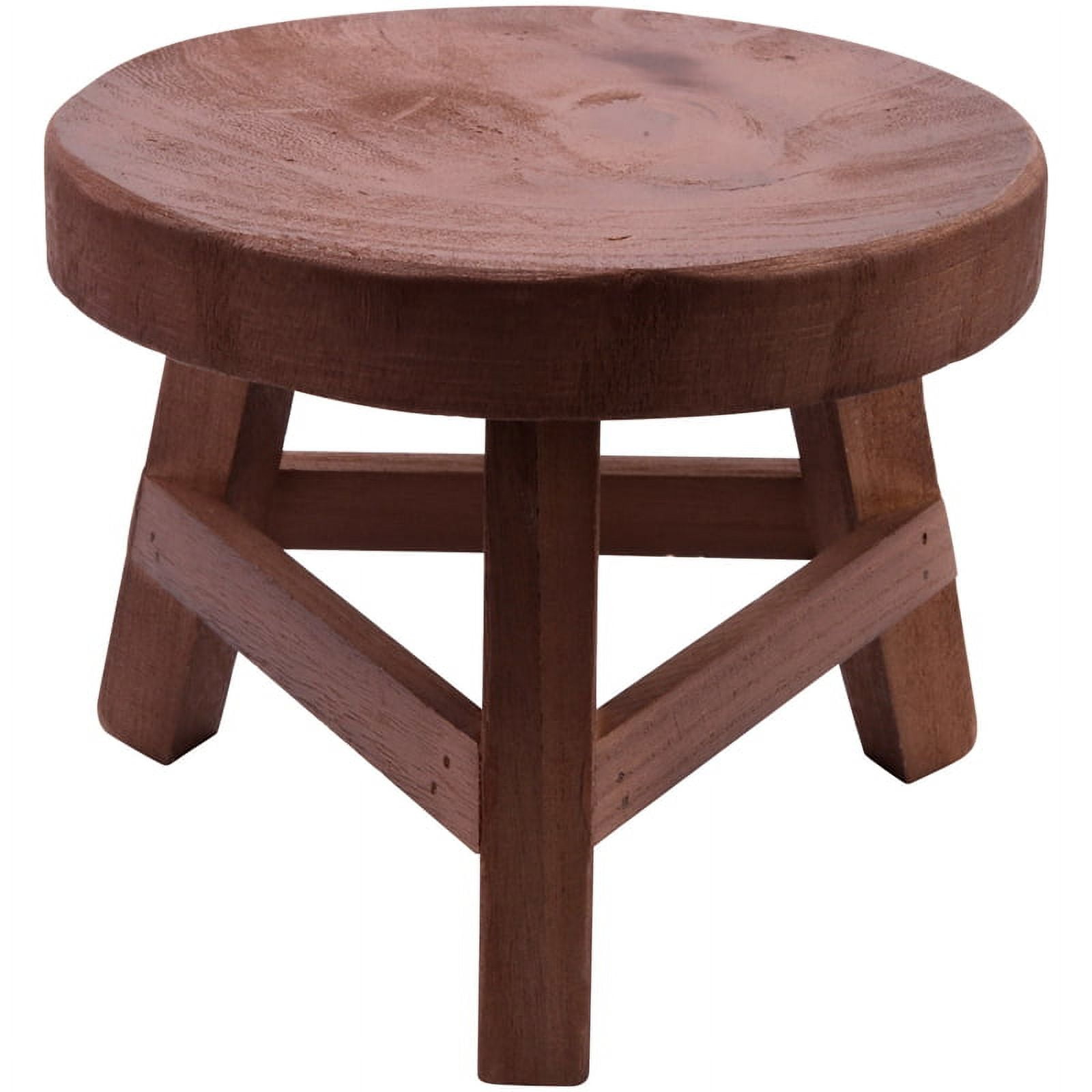 Wooden Plant Stand, High Stool Plant Stand Multi-Function Flower Pot ...