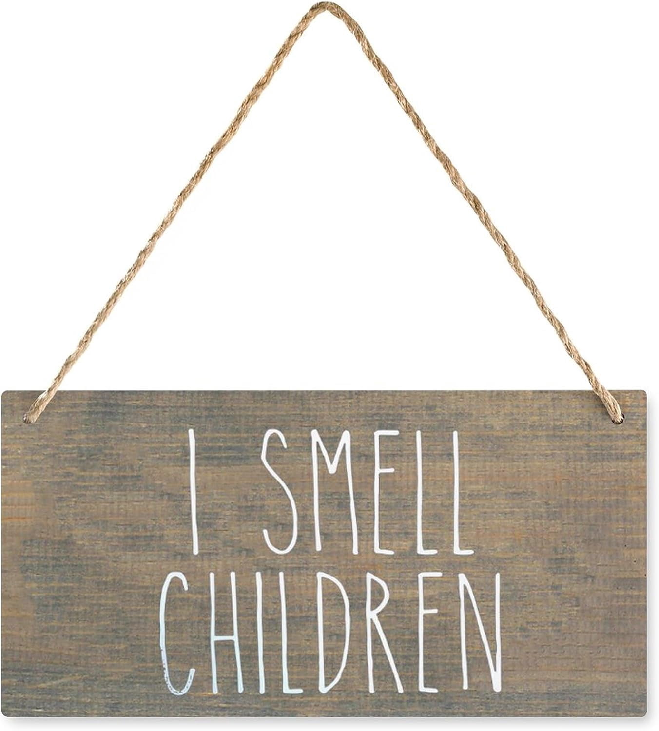 Wooden Plaque Hocus Pocus I Smell Children Shelf Sitter Entryway Sign ...