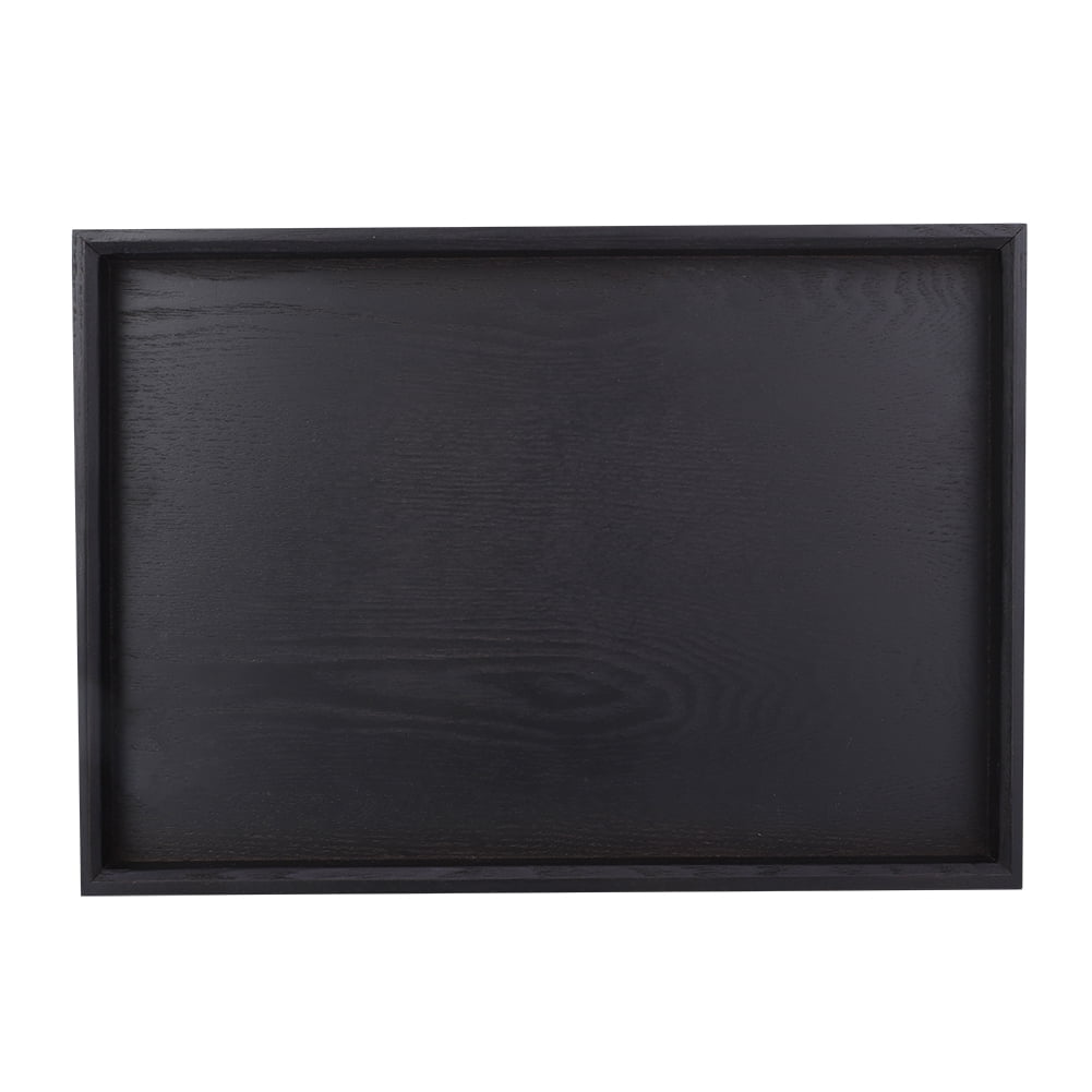 Serving Tray for Hotel Home Use, Fine Workmanship Spillproof Wooden ...