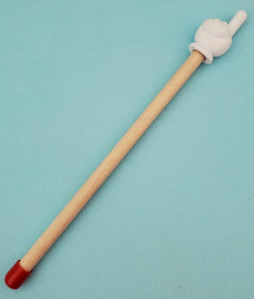 Wooden Pointer, AA-700HD36-36 inch Made in USA w/2 INCH Rubber Hand ...