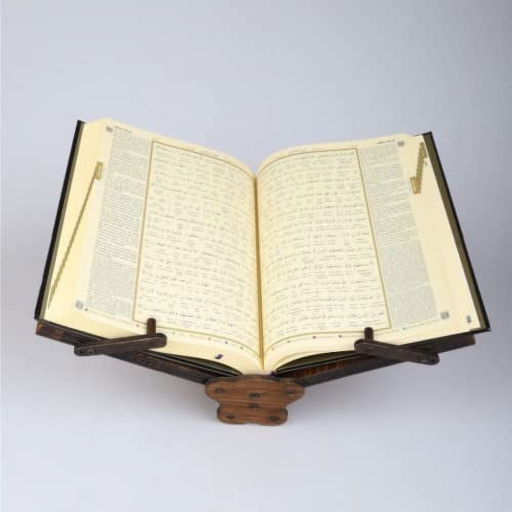 Wooden Portable Book Stand | Adjustable Reading Table | Cookbook Holder ...