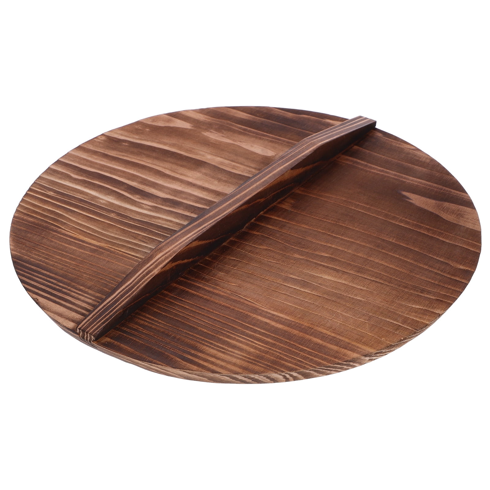 OUNONA Wooden Pot Lid Cover for Kitchen Home Use Made of Synthetic ...