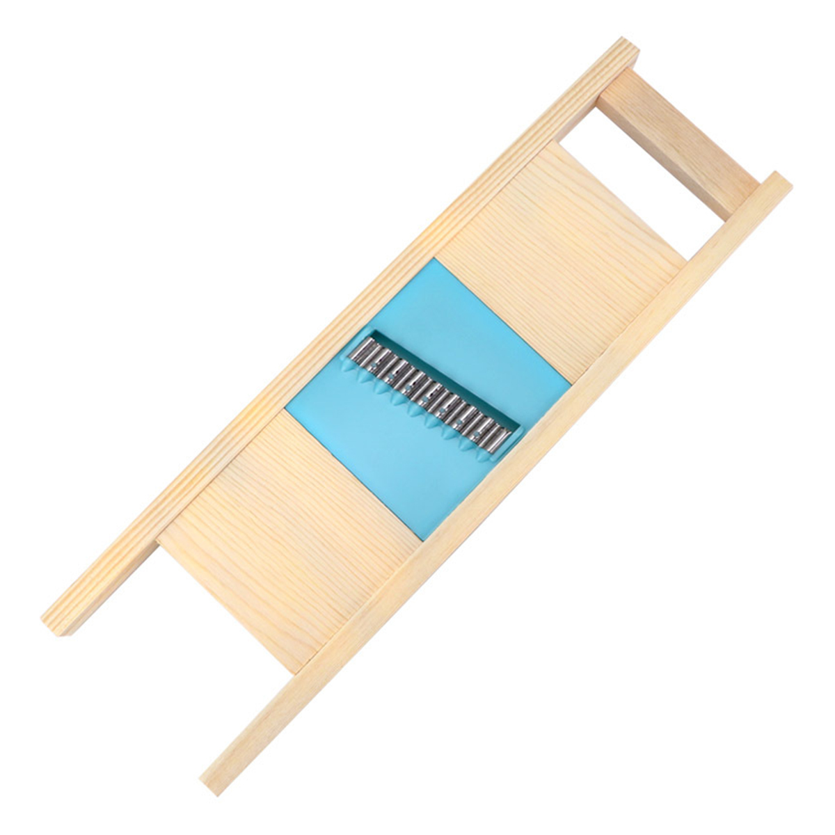 Wooden Potato Grid Slicer Vegetable Grater Wave Knife Chipper Net ...