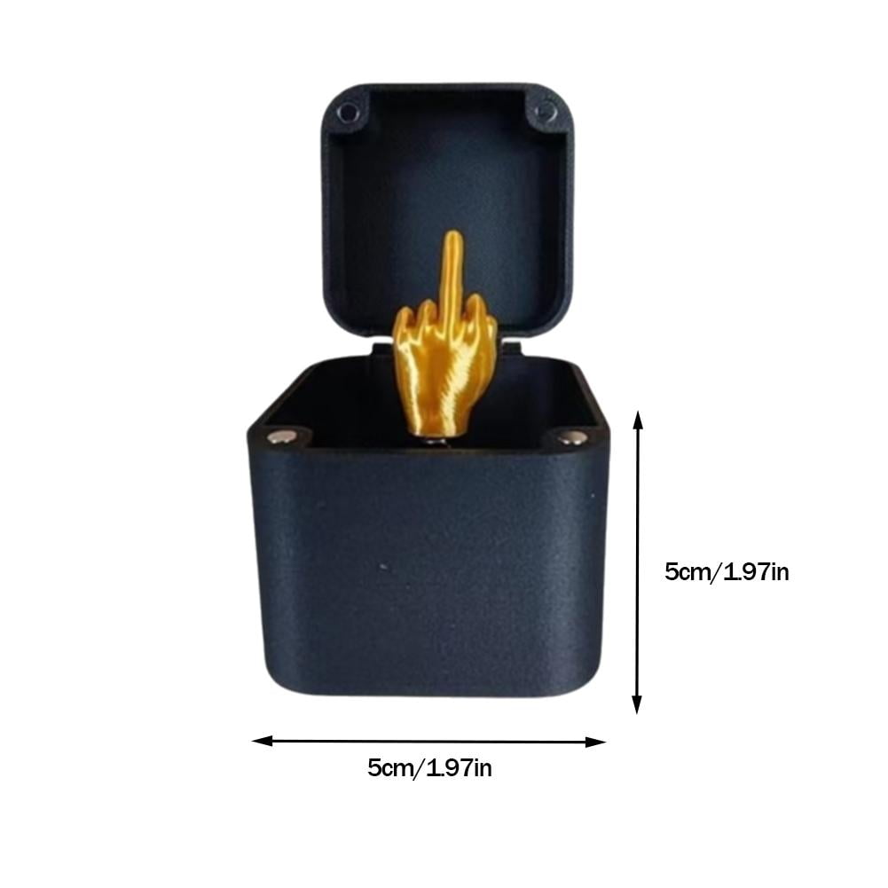 Octopus Useless Box Wooden Prank Spider Scare Box Hidden In Case Trick ...