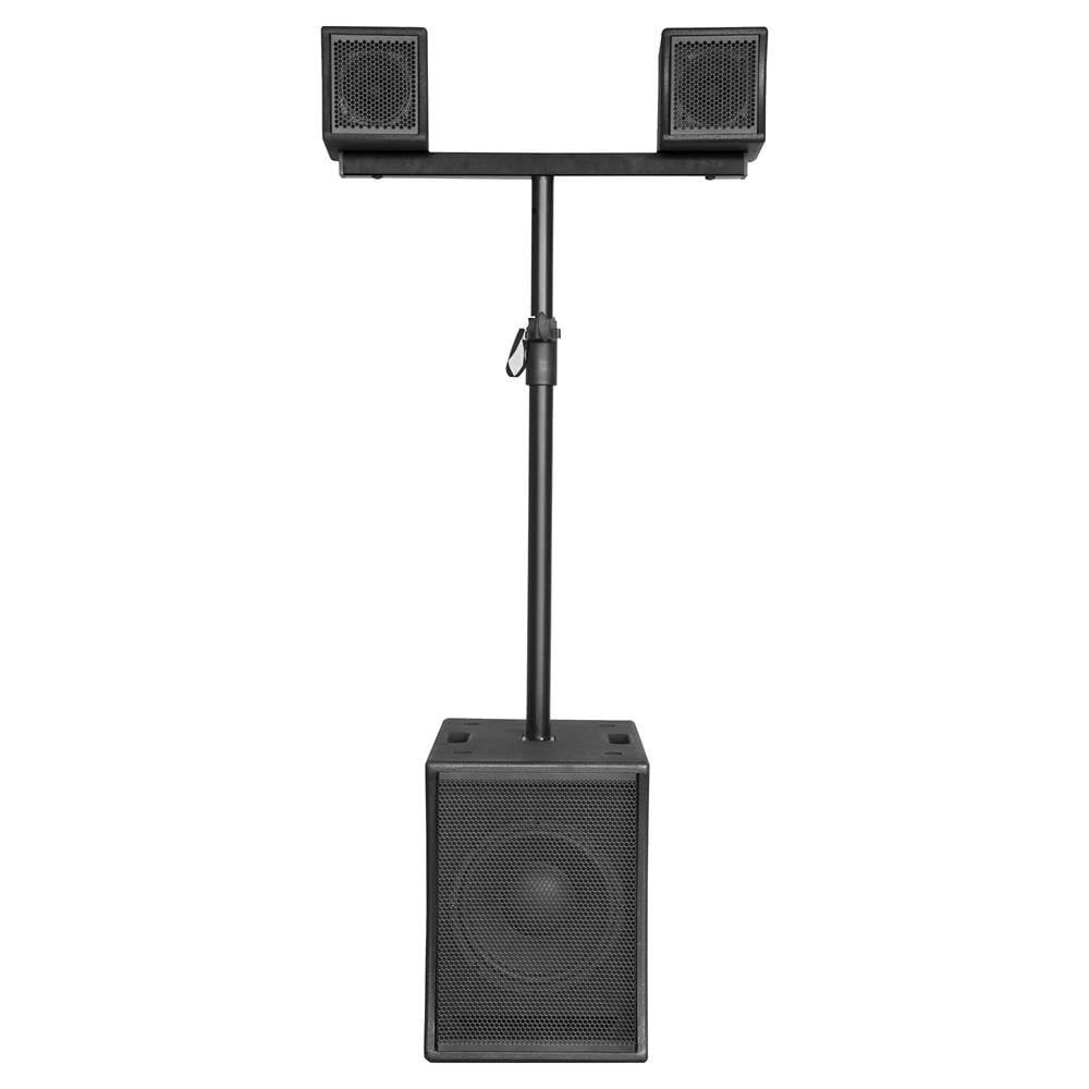 Wooden Professional Compact Line Array Speaker - 10" Subwoofer, 2 x 4 ...