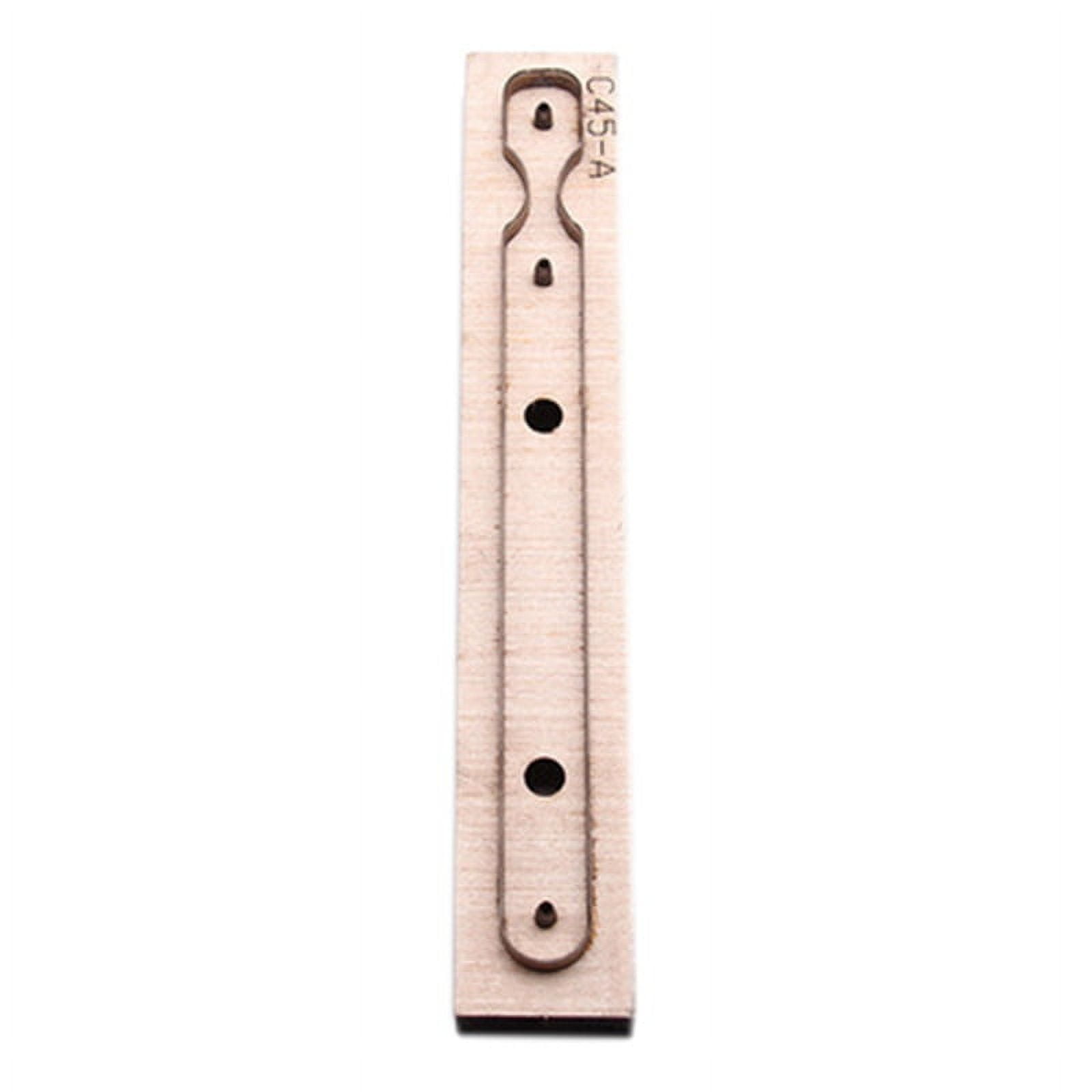 Wooden Punching Die Key Chain Stencil Tools Keychain Handcraft Pendant ...
