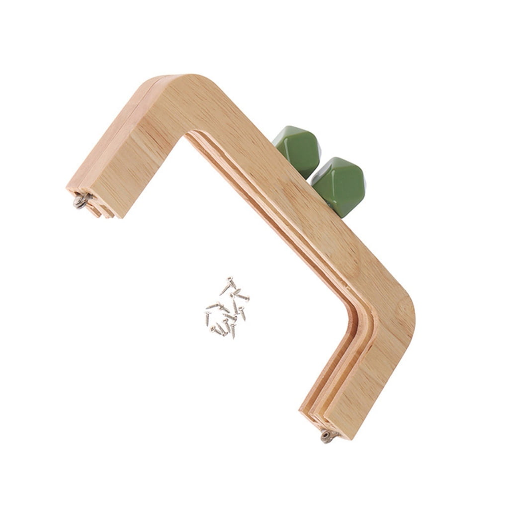 Wooden Purse Frame Kiss Clasp Frame,Bag Kiss Clasp Lock Wallets Frames ...
