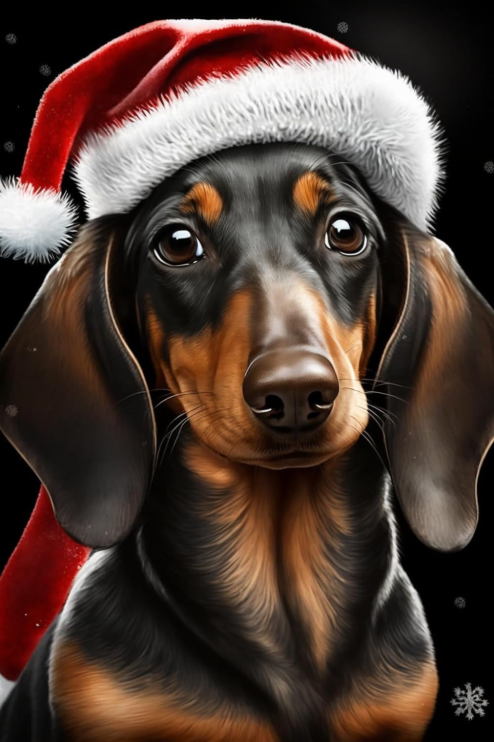 Wooden Puzzle 300 Pieces for Adults & Friend,Christmas Dachshund Puzzle ...