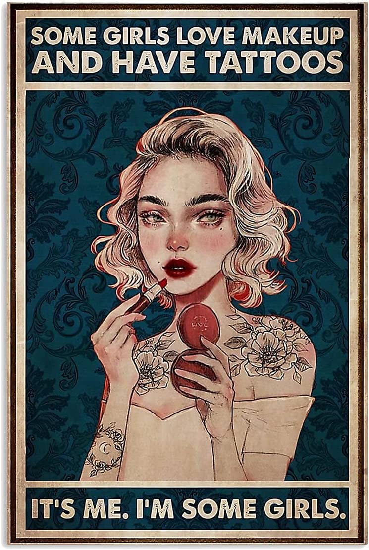 Wooden Puzzle for Adults Tattoo Some Girls Love Make Up and Have ... Wooden Puzzle for Adults Tattoo Some Girls Love Make Up and Have ...