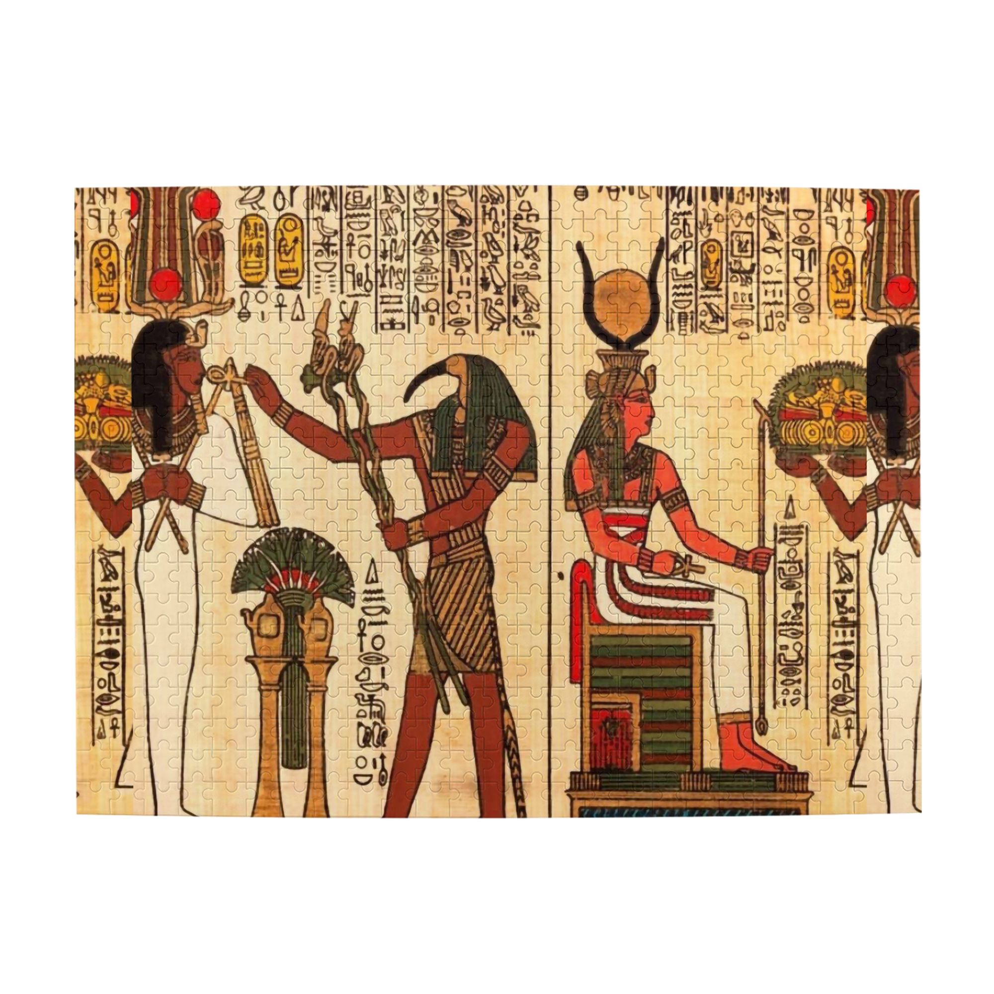 Wooden Puzzle Ancient Egypt Mythology Egyptian 500-Slice Puzzle for All ...