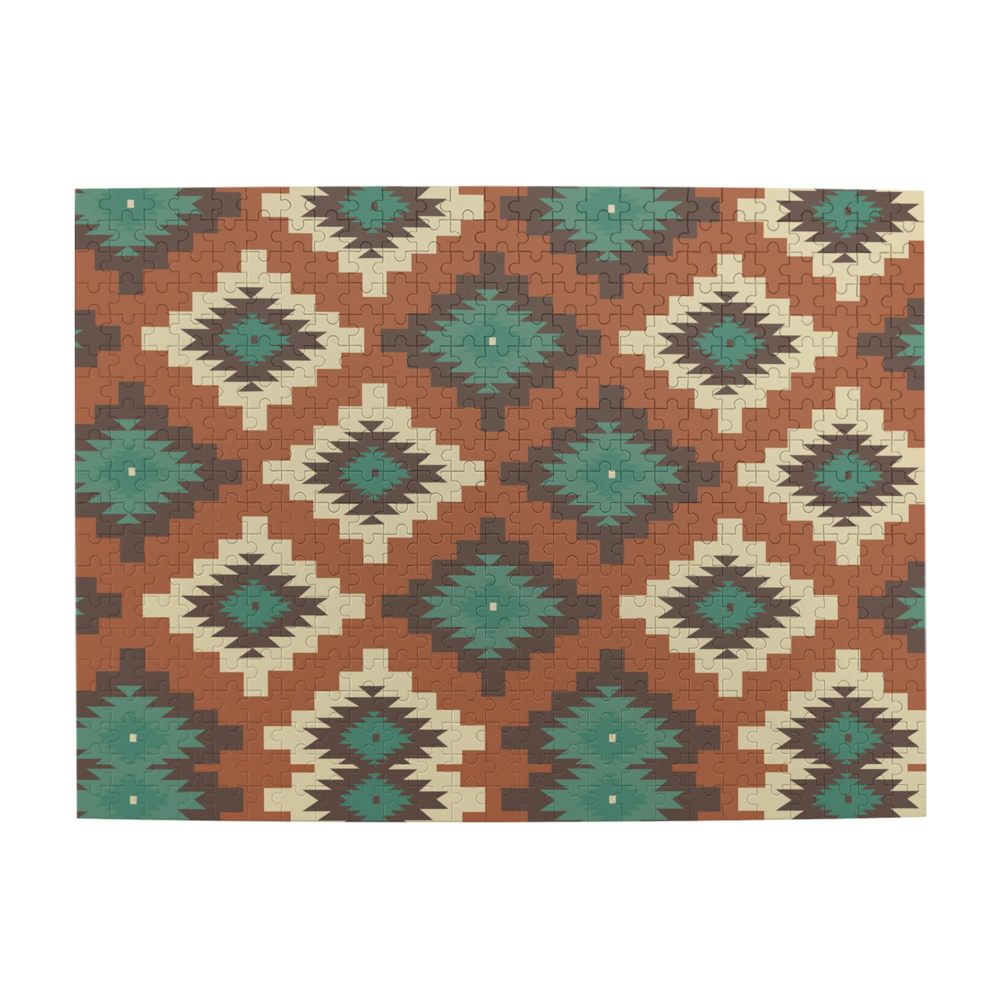 Wooden Puzzle Aztec Pattern 500-Slice Puzzle for All Ages Gifts ...