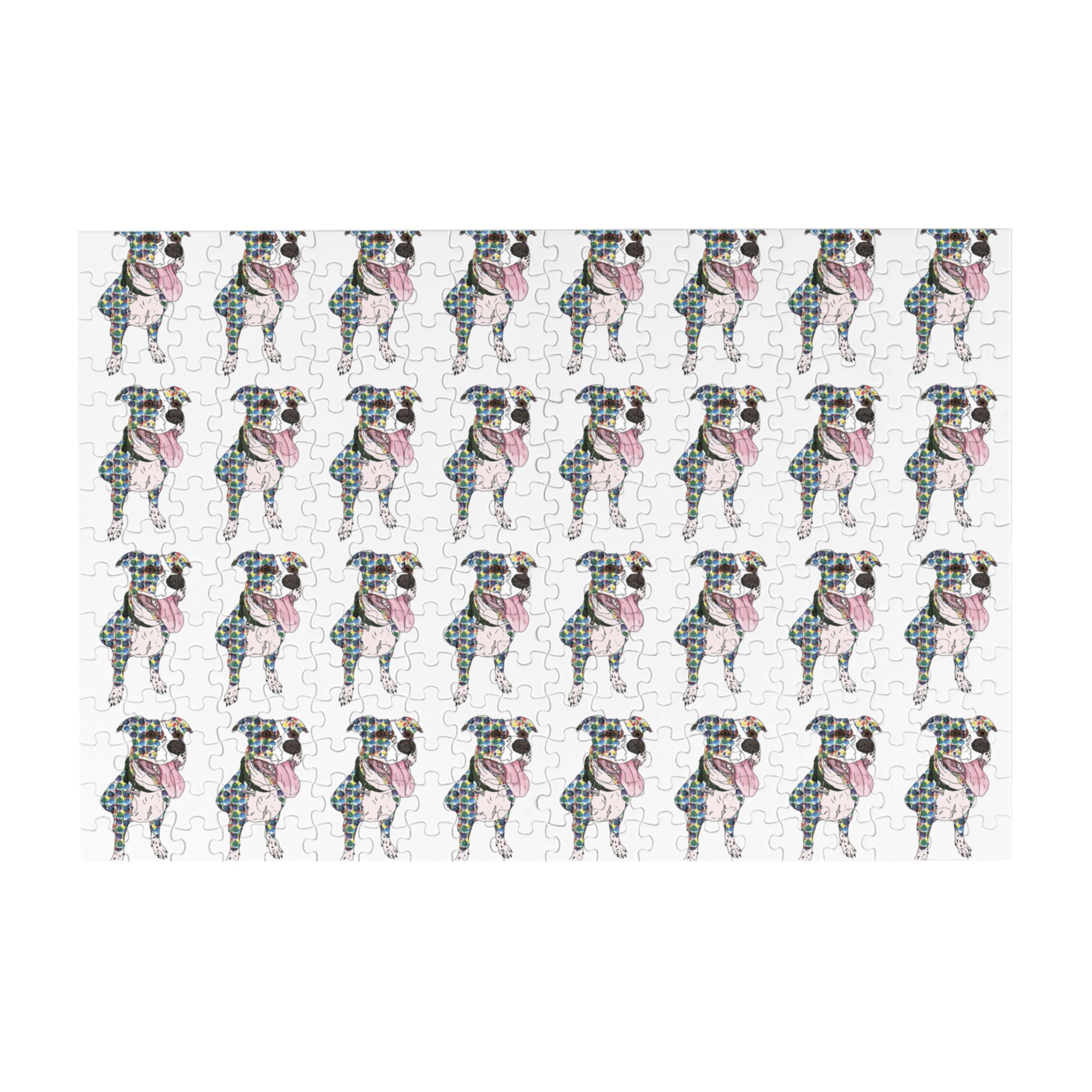 Wooden Puzzle Bulldog 500-Slice Puzzle for All Ages Gifts - Walmart.com