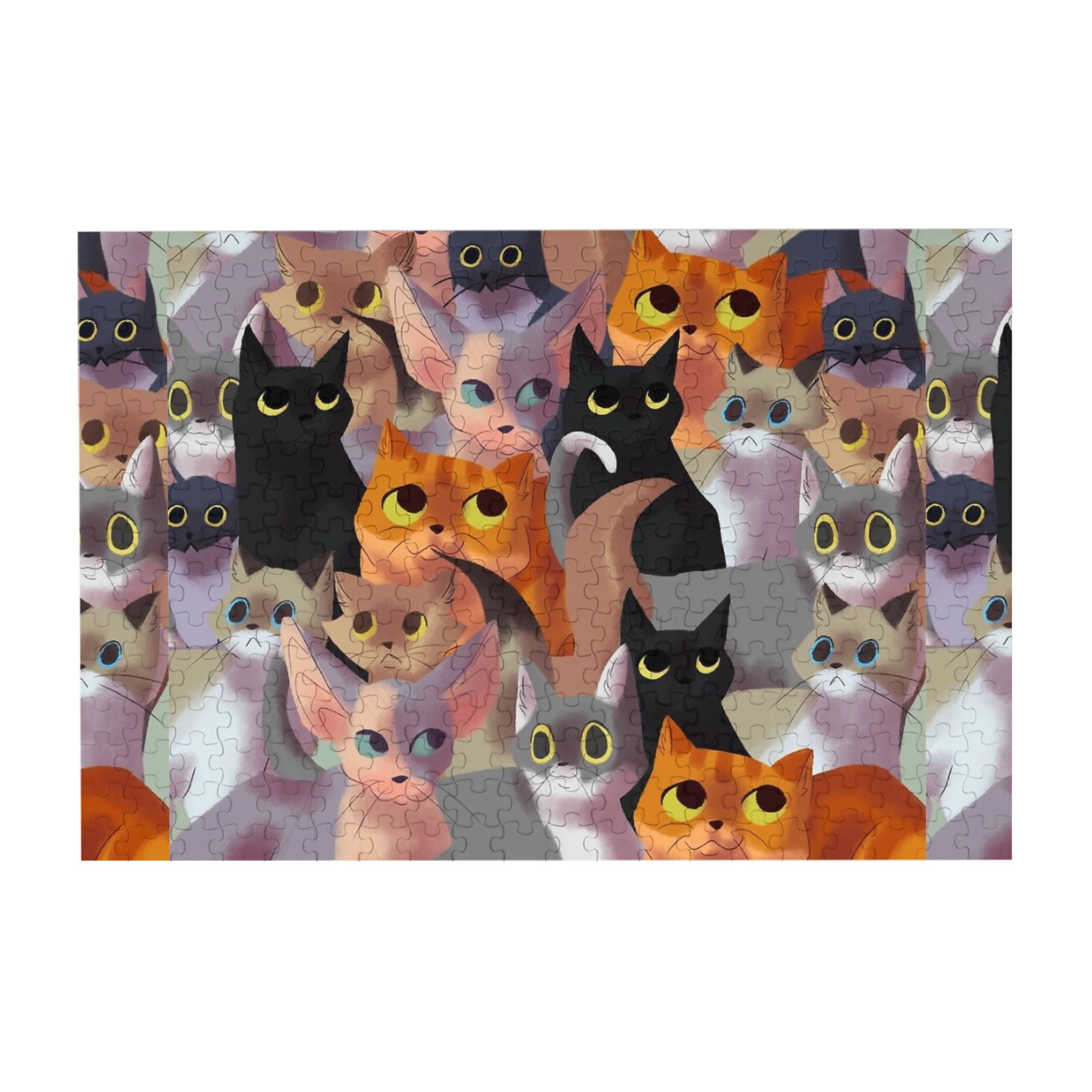 Wooden Puzzle Cats 500-Slice Puzzle for All Ages Gifts - Walmart.com