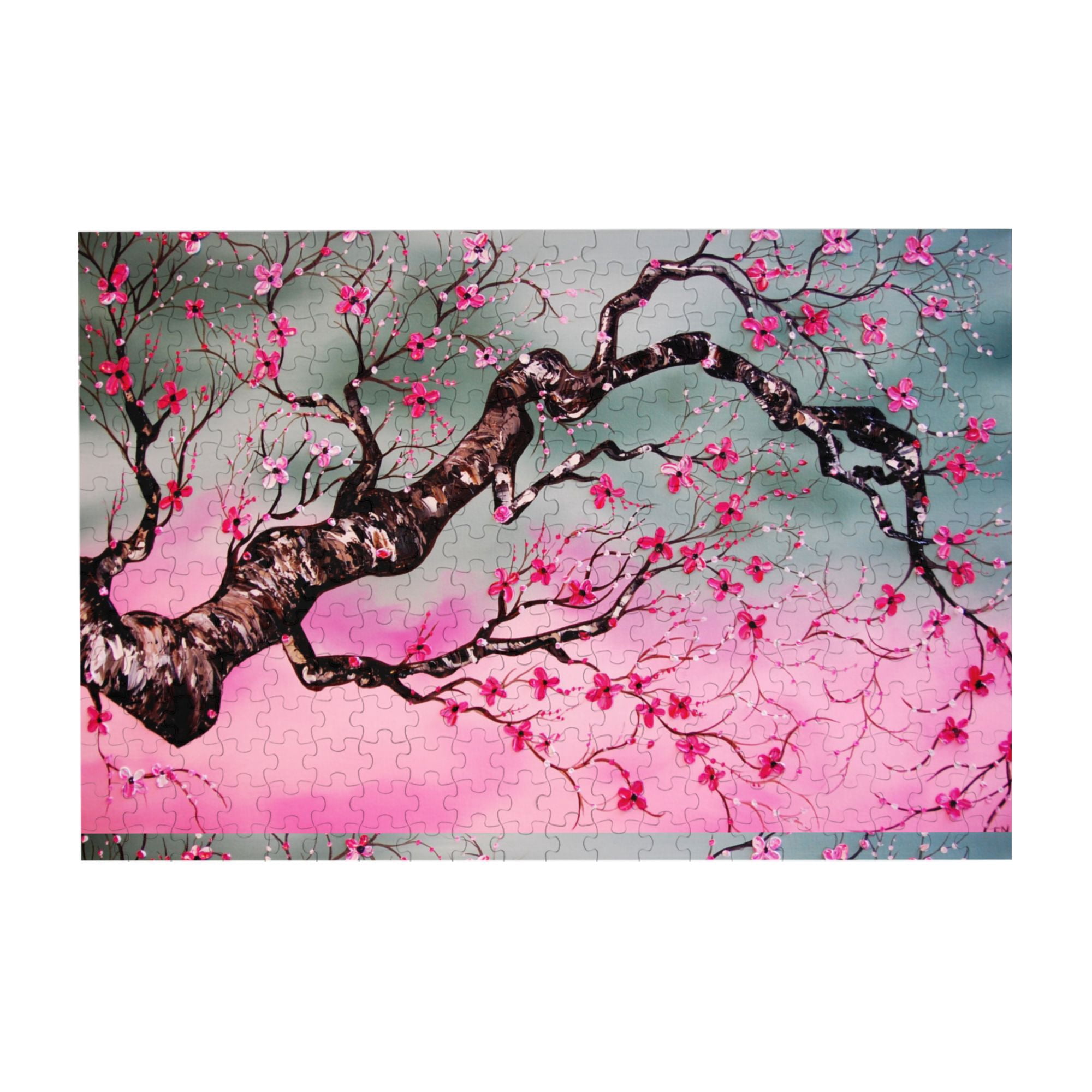 Wooden Puzzle Cherry blossoms 300-Slice Puzzle for All Ages Gifts ...