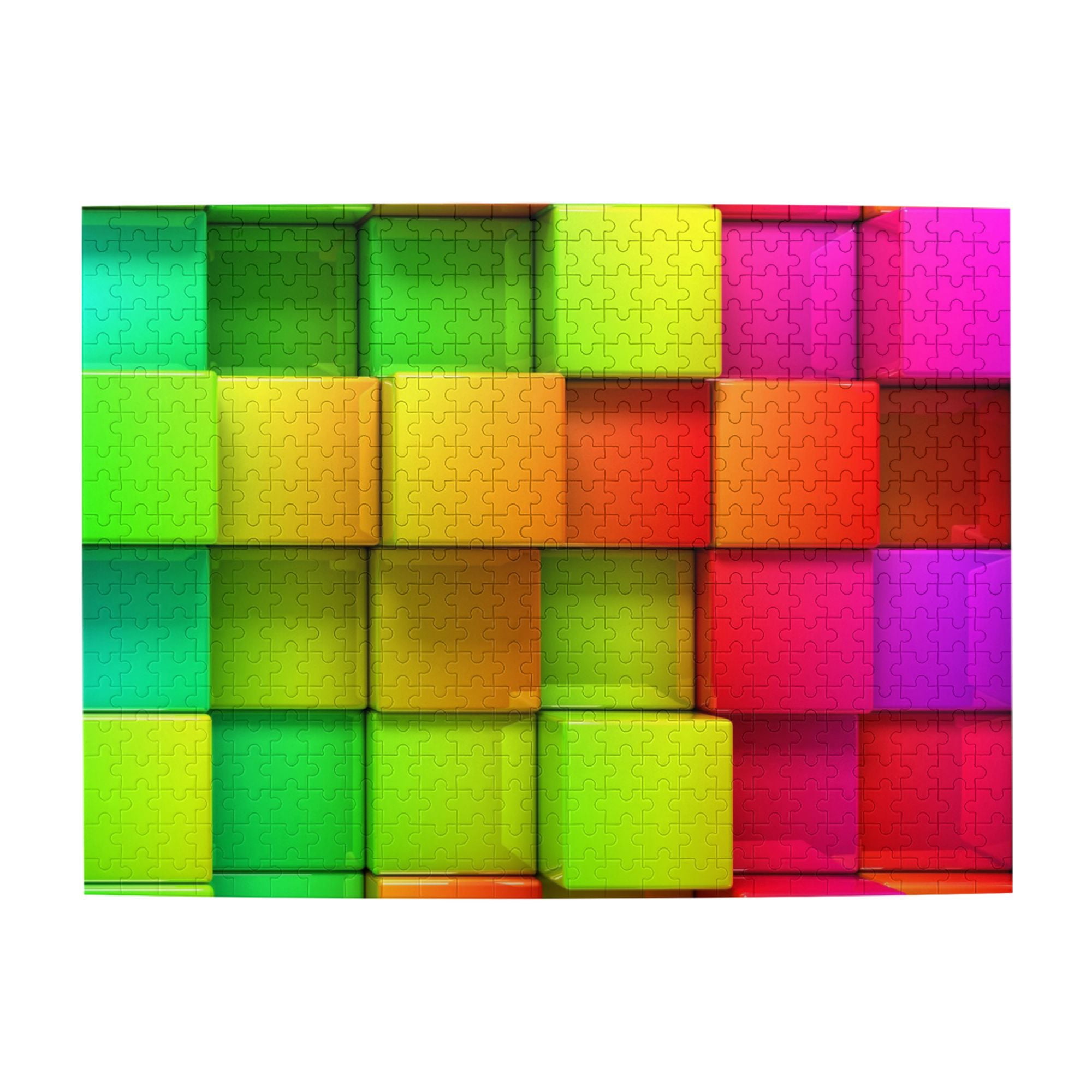 Wooden Puzzle Colorful 500-Slice Puzzle for All Ages Gifts - Walmart.com