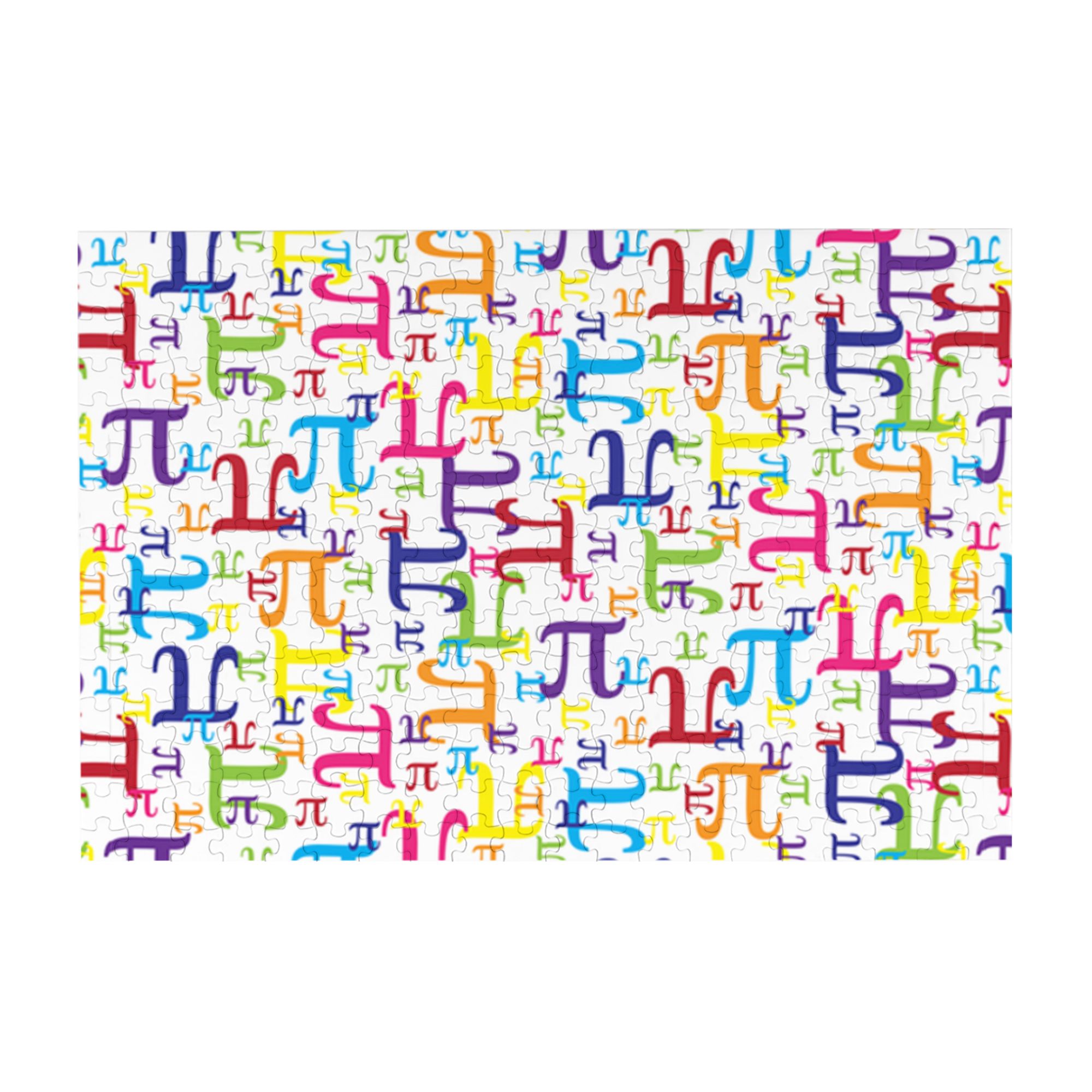 Wooden Puzzle Colorful Pi Math 300-Slice Puzzle for All Ages Gifts ...