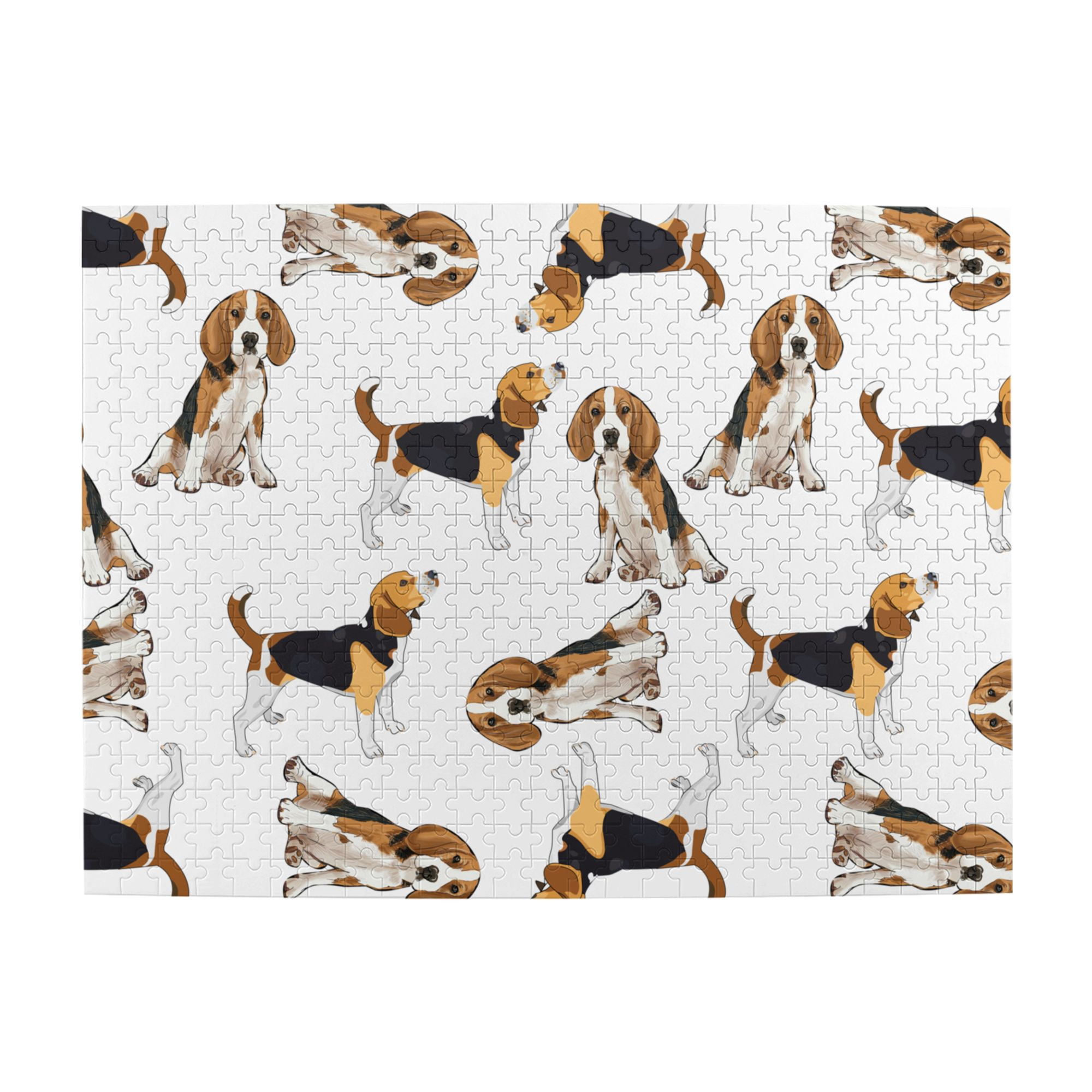 Wooden Puzzle Cute Beagles 500-Slice Puzzle for All Ages Gifts ...