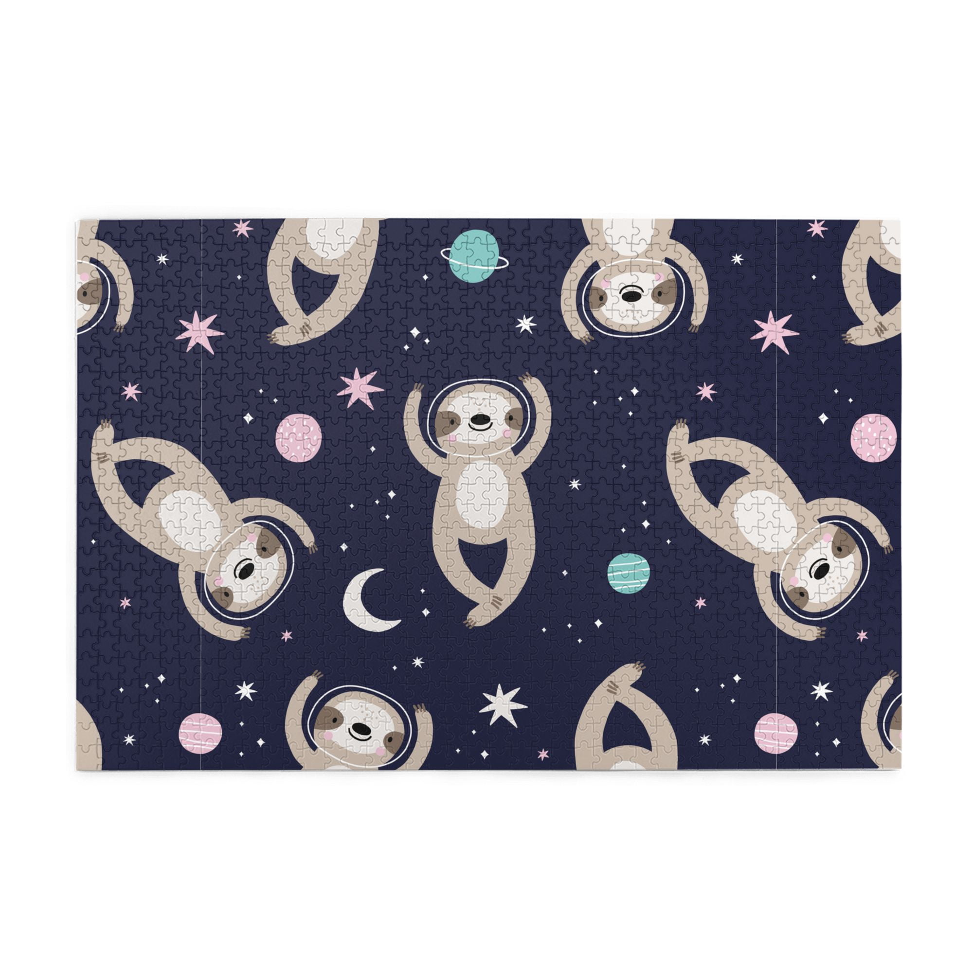 Wooden Puzzle Cute Sloths Animal 1000-Slice Puzzle for All Ages Gifts ...