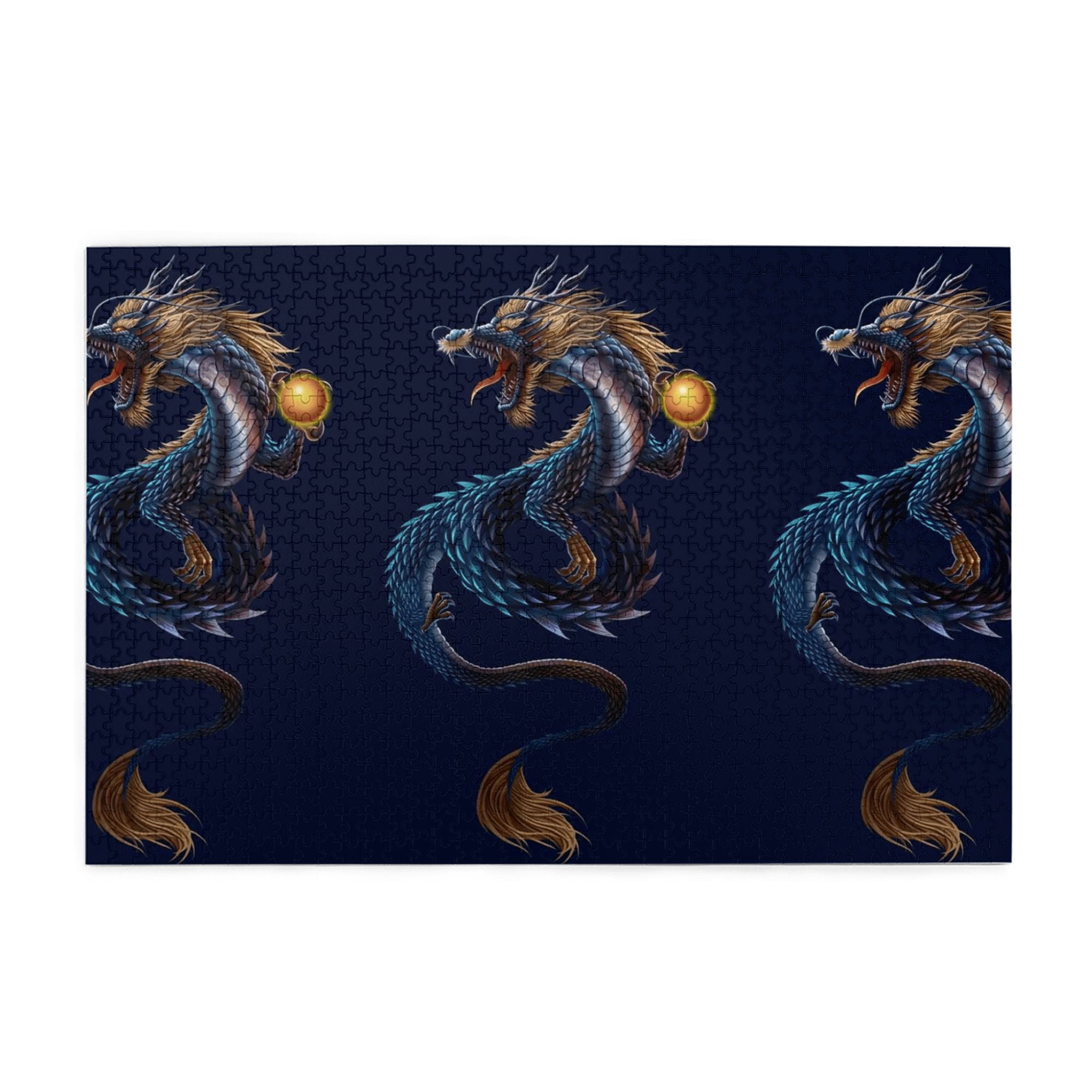 Wooden Puzzle Dragon 1000-Slice Puzzle for All Ages Gifts - Walmart.com