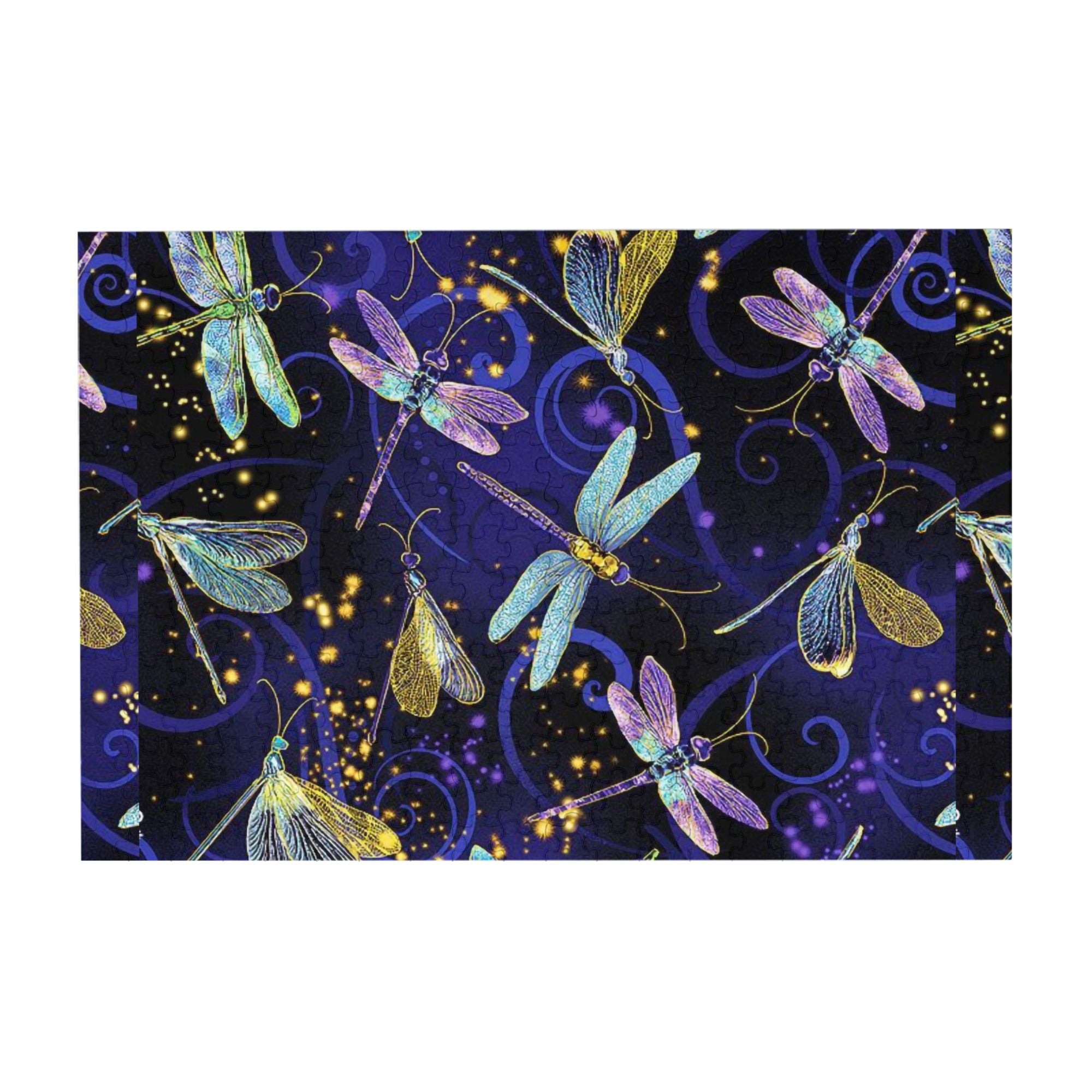 Wooden Puzzle Dragonfly Design 300-Slice Puzzle for All Ages Gifts ...