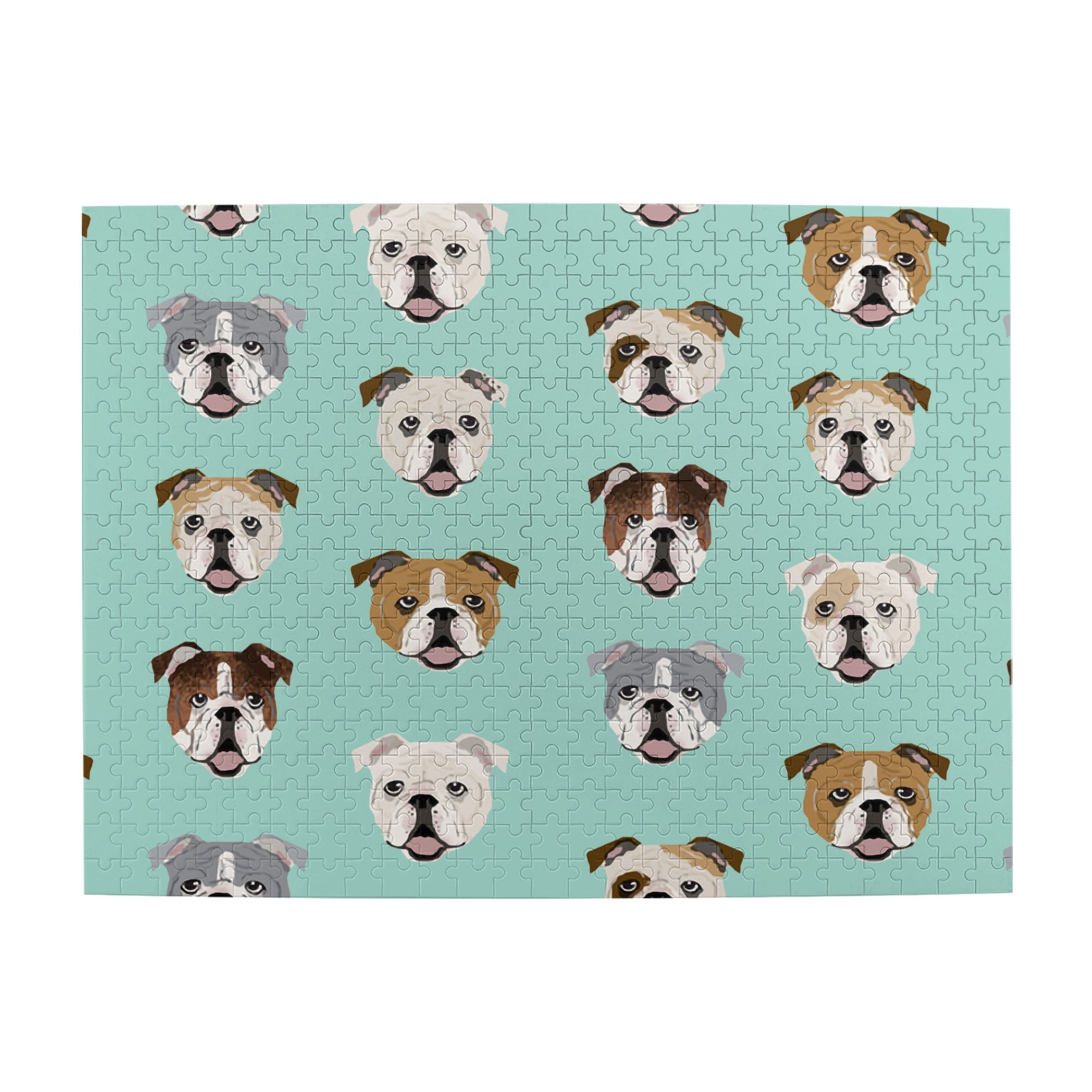 Wooden Puzzle English bulldog 500-Slice Puzzle for All Ages Gifts ...