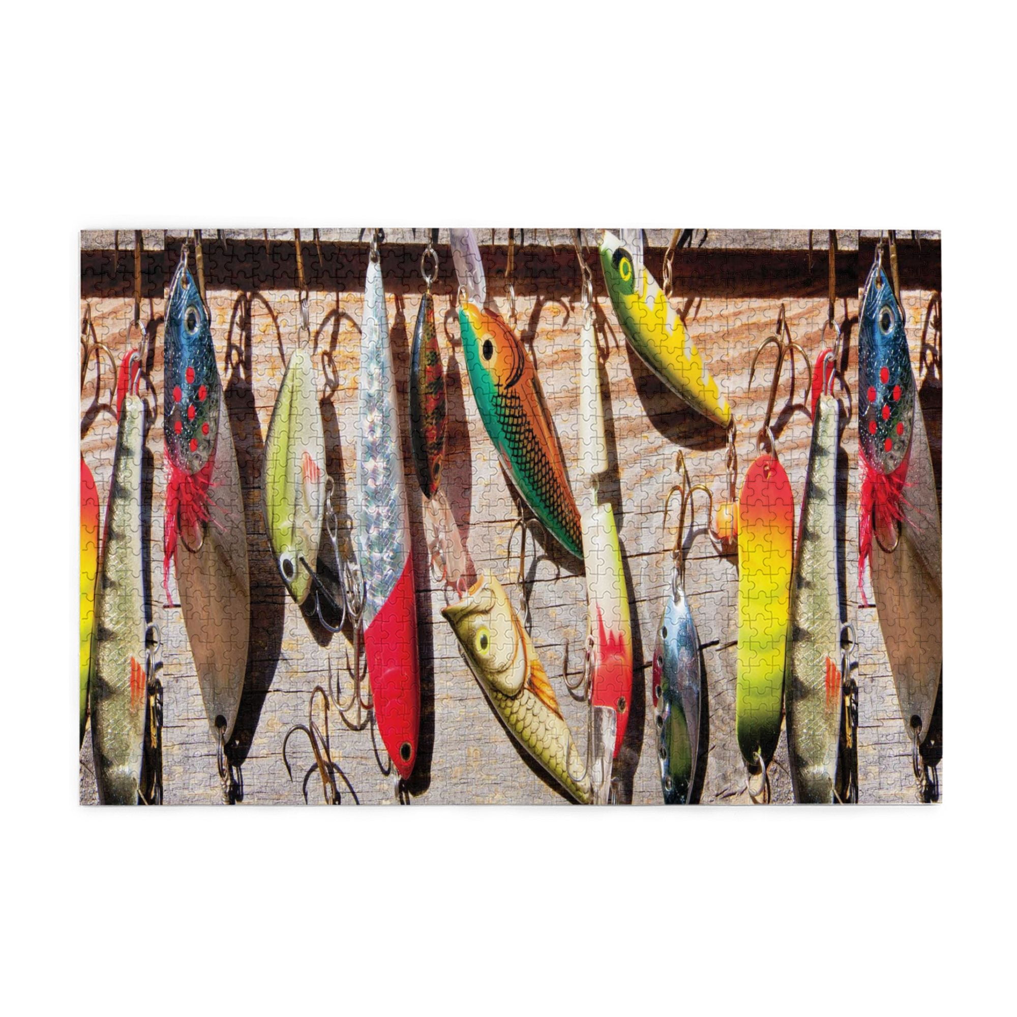 Wooden Puzzle Fish motif 1000-Slice Puzzle for All Ages Gifts - Walmart.com