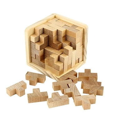 Two Lovers String - Brain Teaser Wood Puzzle - Walmart.com
