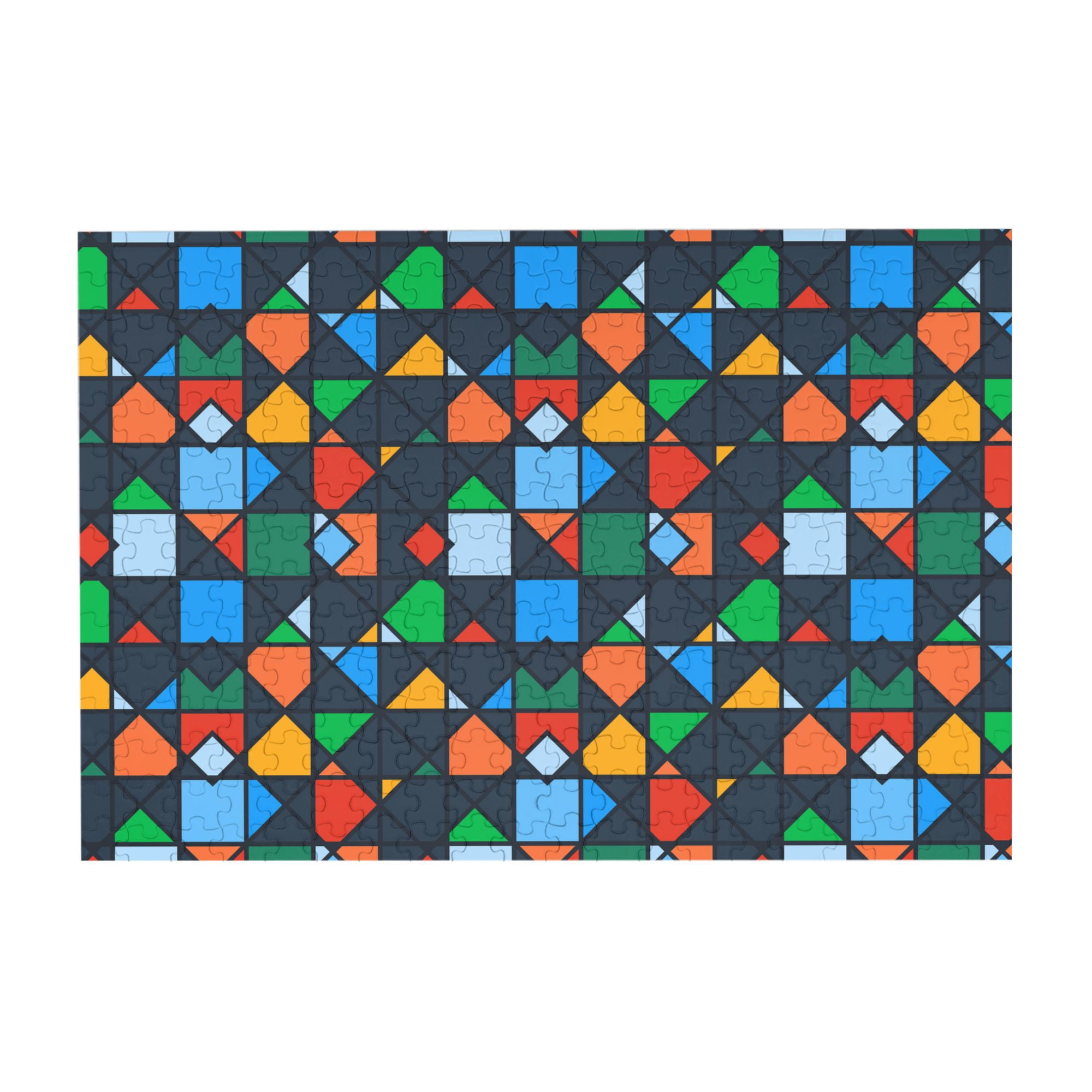 Wooden Puzzle Geometric Architectural Patterns 300-Slice Puzzle for All ...