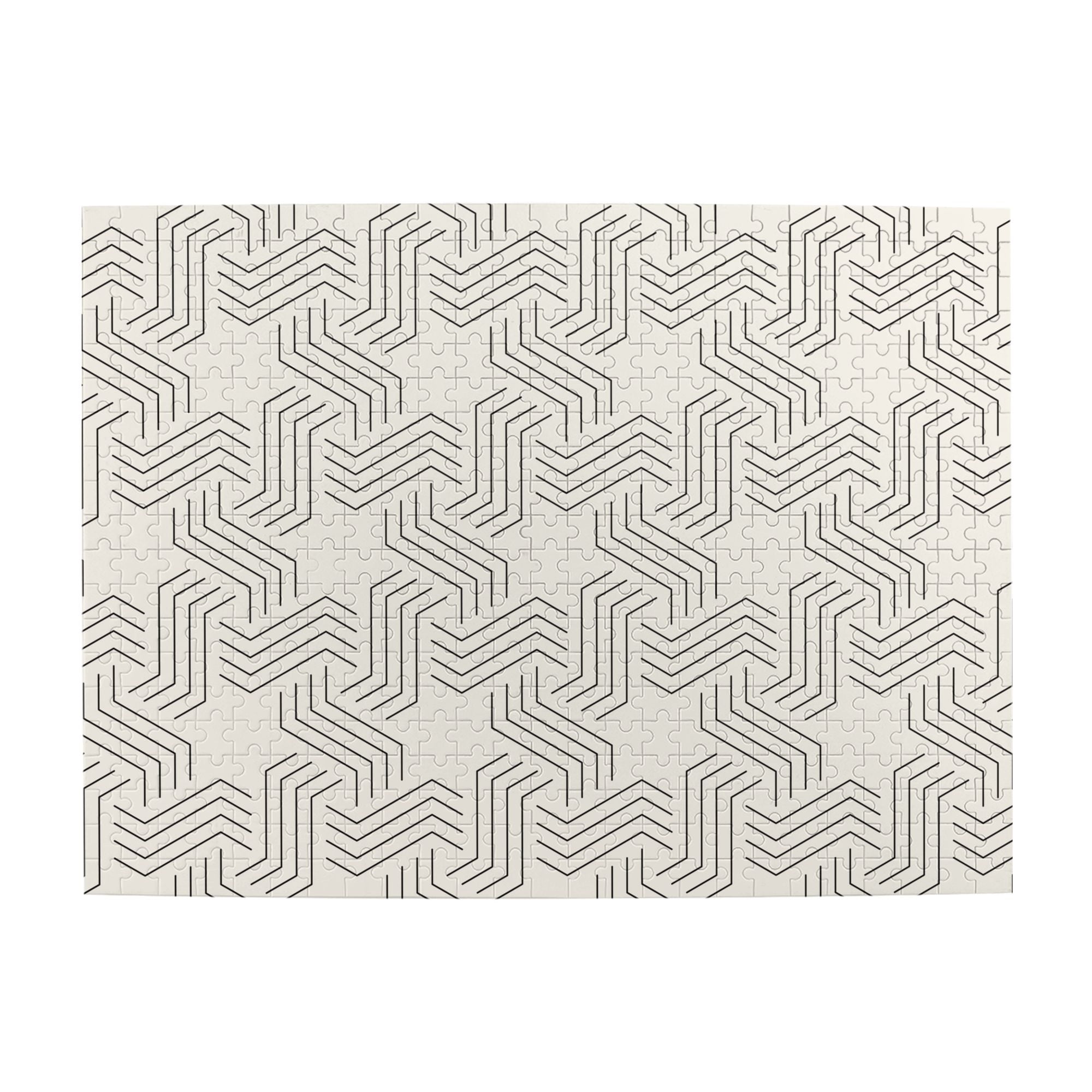 Wooden Puzzle Geometric Patterns 500-Slice Puzzle for All Ages Gifts ...