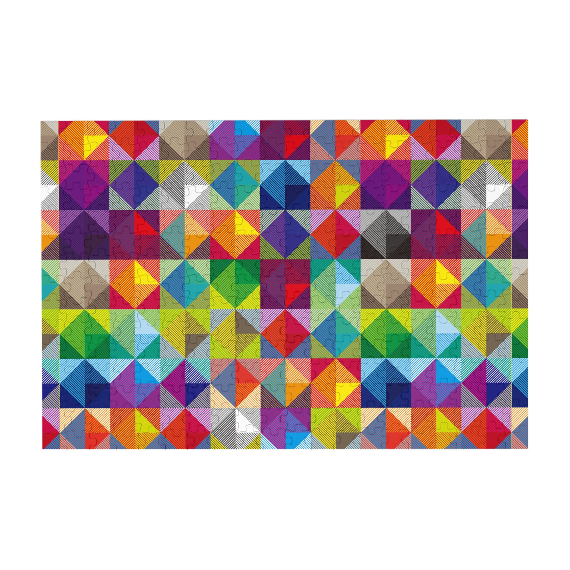 Wooden Puzzle Geometric polygon background 300-Slice Puzzle for All ...