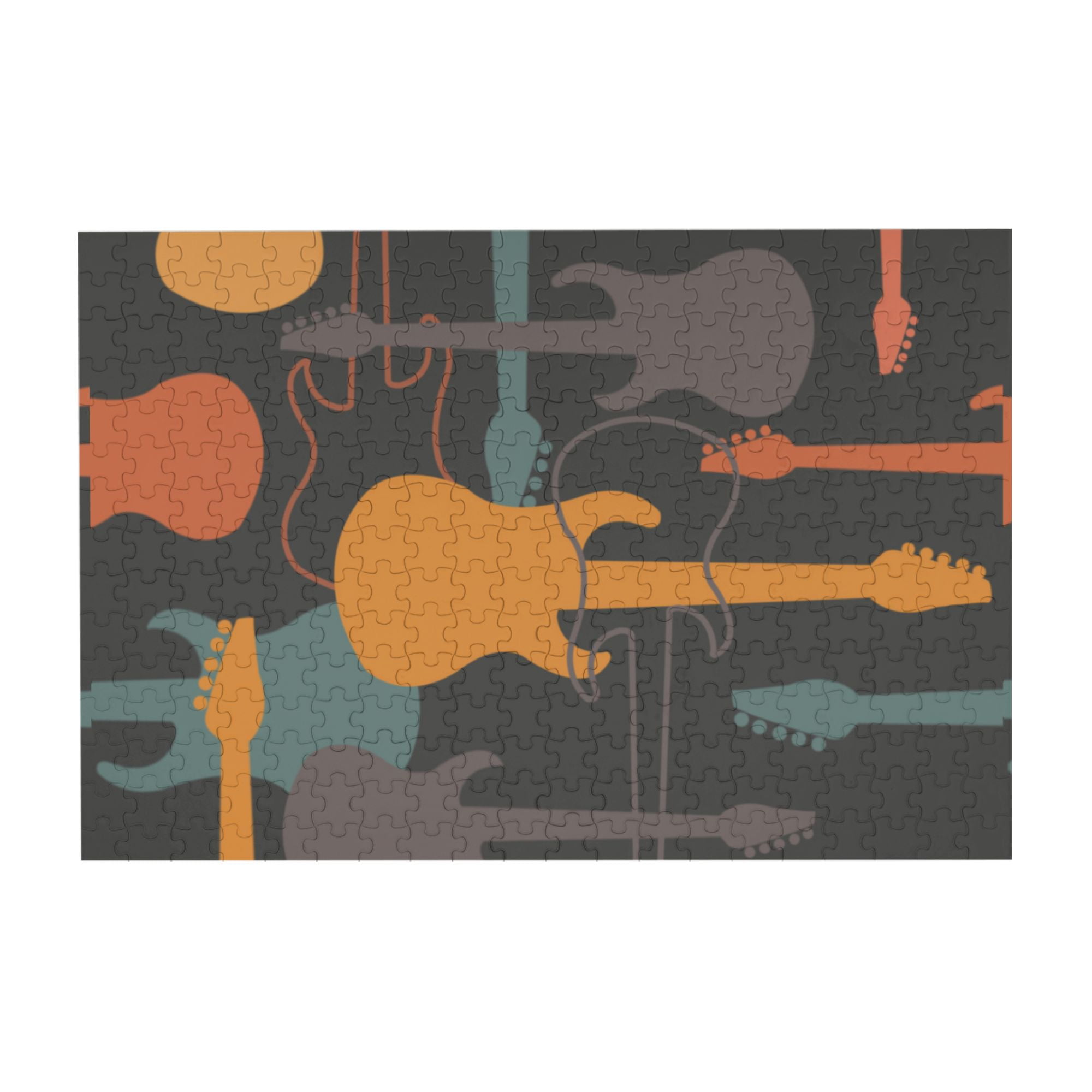 Wooden Puzzle Guitar Music Instrument 300-Slice Puzzle for All Ages ...